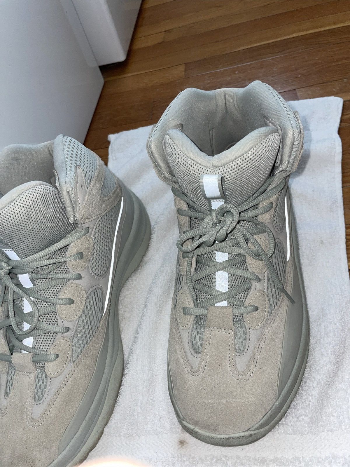 Adidas Adidas Yeezy Desert Boot- Salt | Grailed