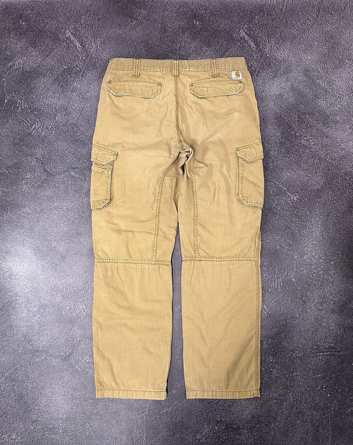 Carhartt × Streetwear × Vintage Vintage 90s Carhartt Baggy Faded Work Y2K Cargo Pants Jeans ...