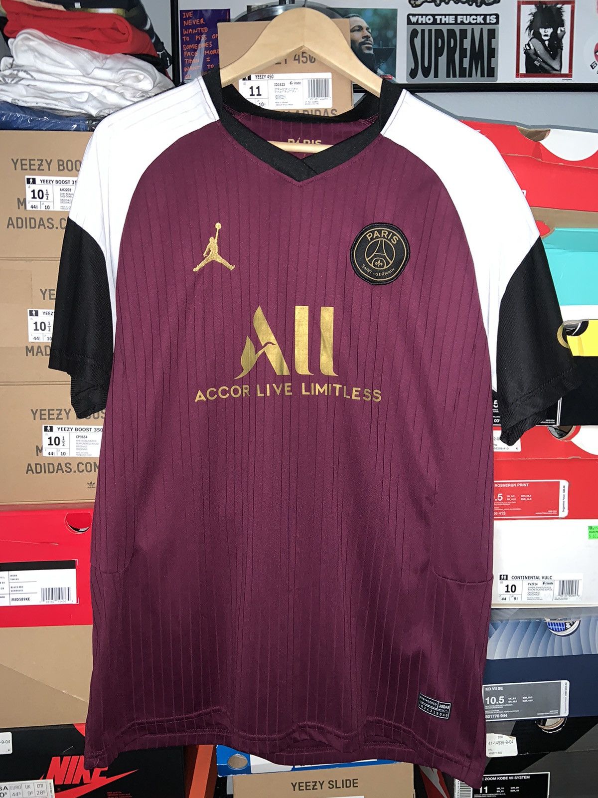 Jordan Brand Jordan PSG ALL Accor Live Limitless Jersey | Grailed
