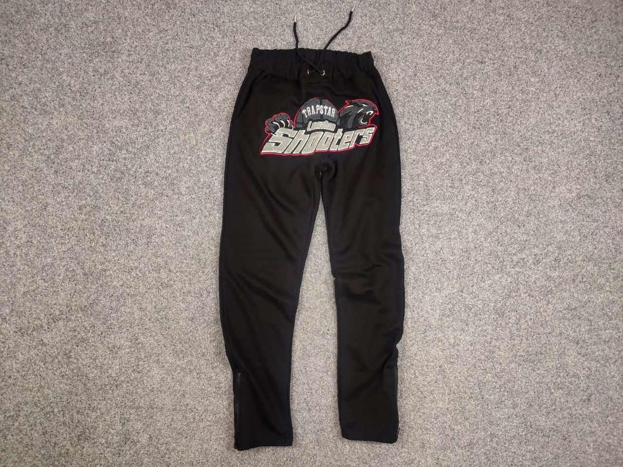 Designer Trapstar London Shooters Logo BLack Track Jogger Pants | Grailed