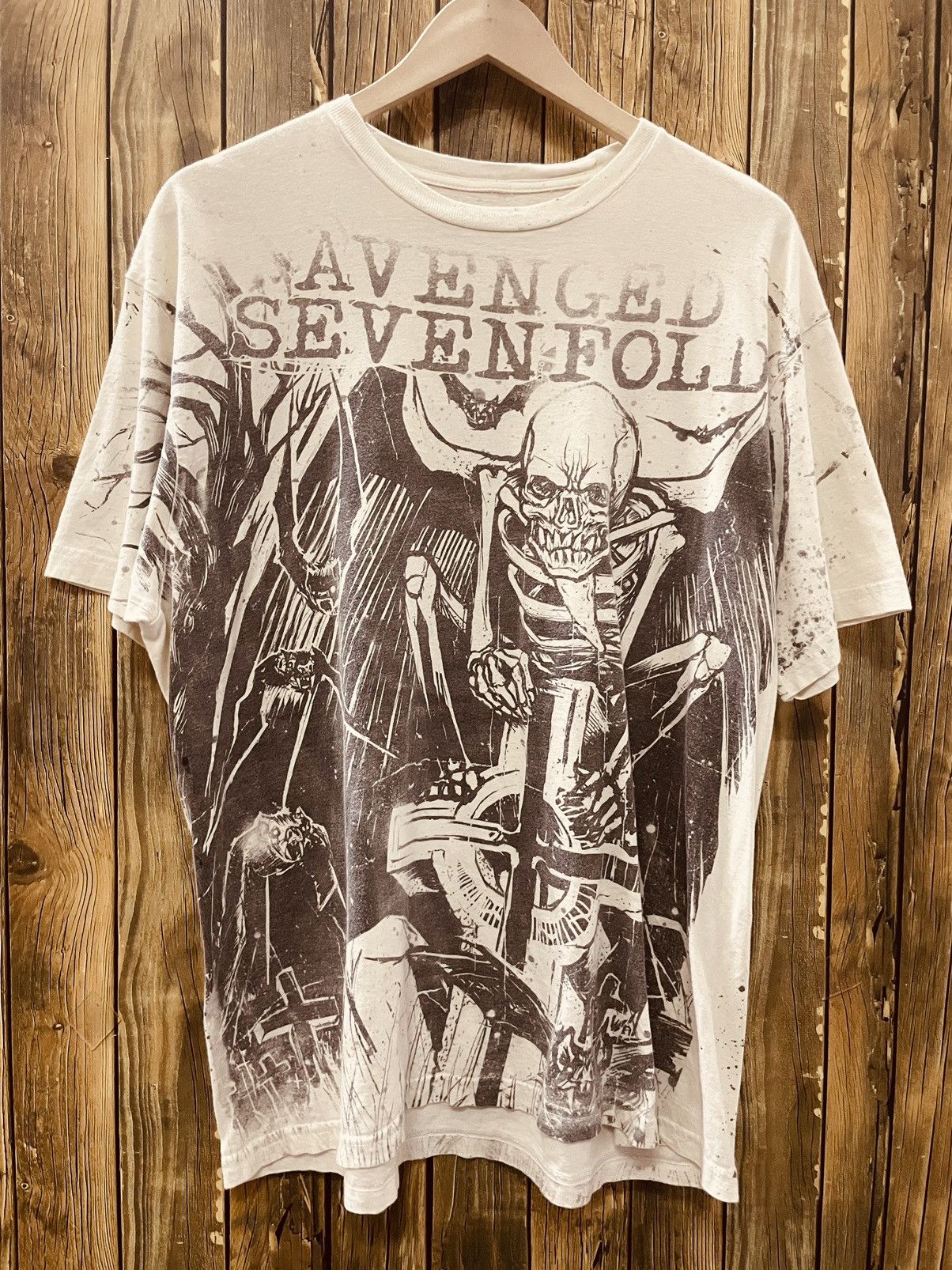 Vintage Vintage Avenged Sevenfold A7X tee | Grailed