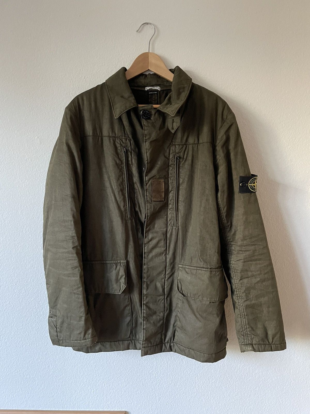 Stone Island Green Stone Island Field Jacket /Coat | Grailed