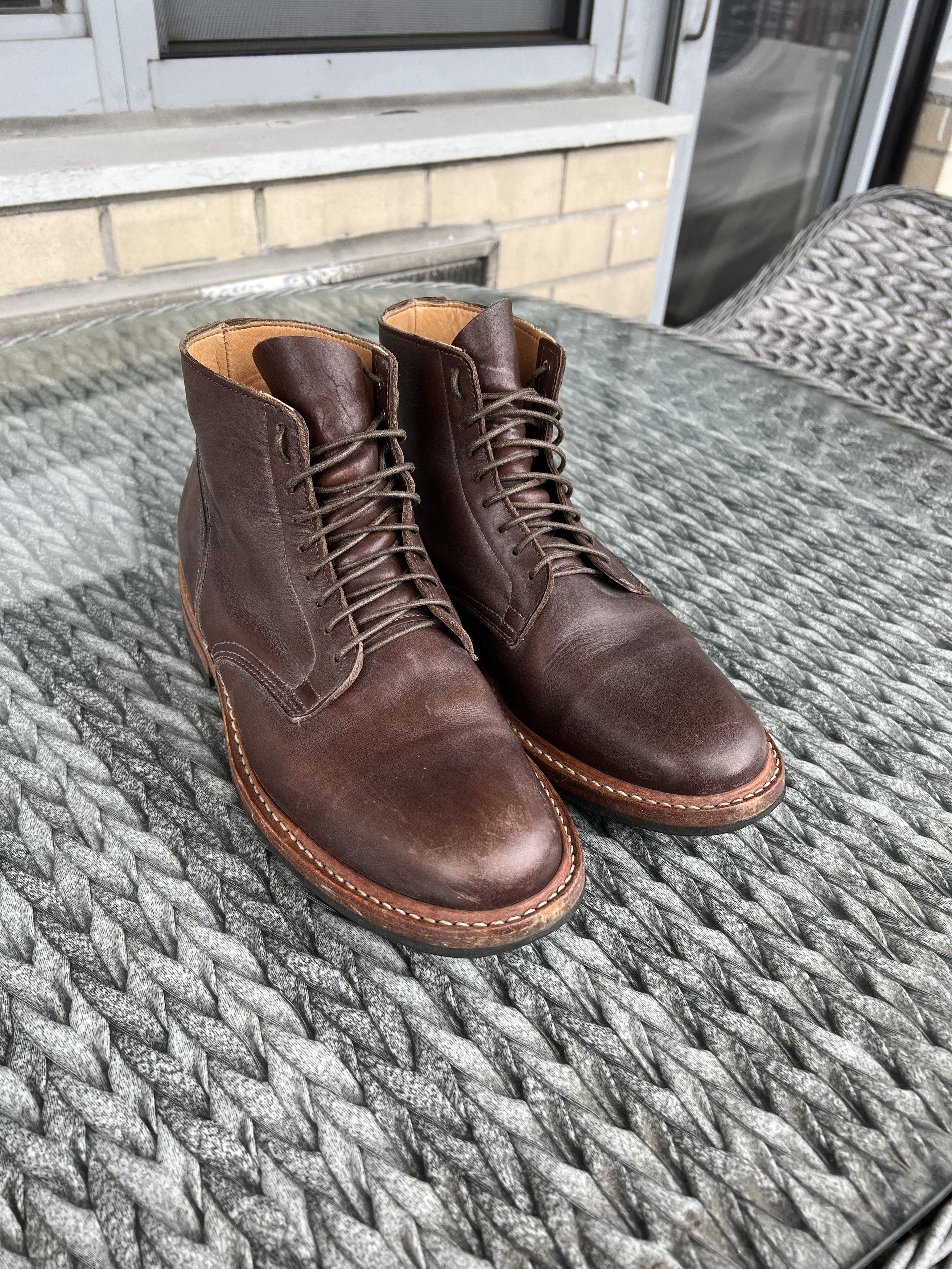 Viberg Viberg Service Boot 2030 Last Brown Kangaroo | Grailed