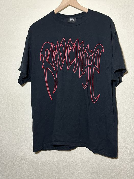 Revenge Revenge Red Font Tshirt | Grailed