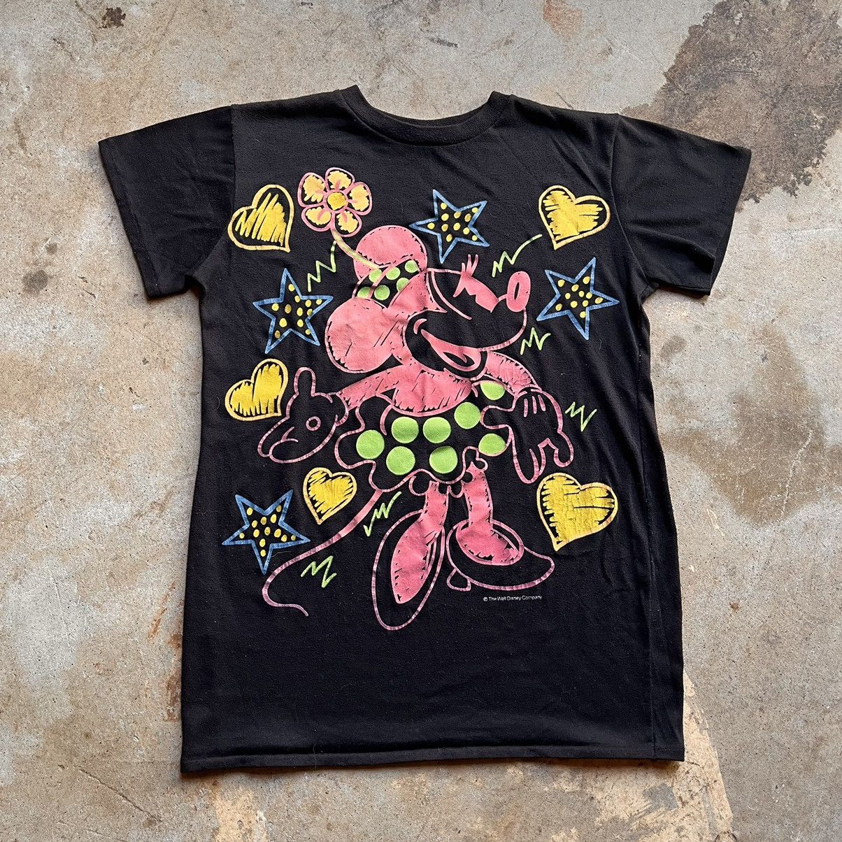 Vintage Vintage 60s 70s Disney Minnie Art Grunge Punk Emo Casual Tee ...
