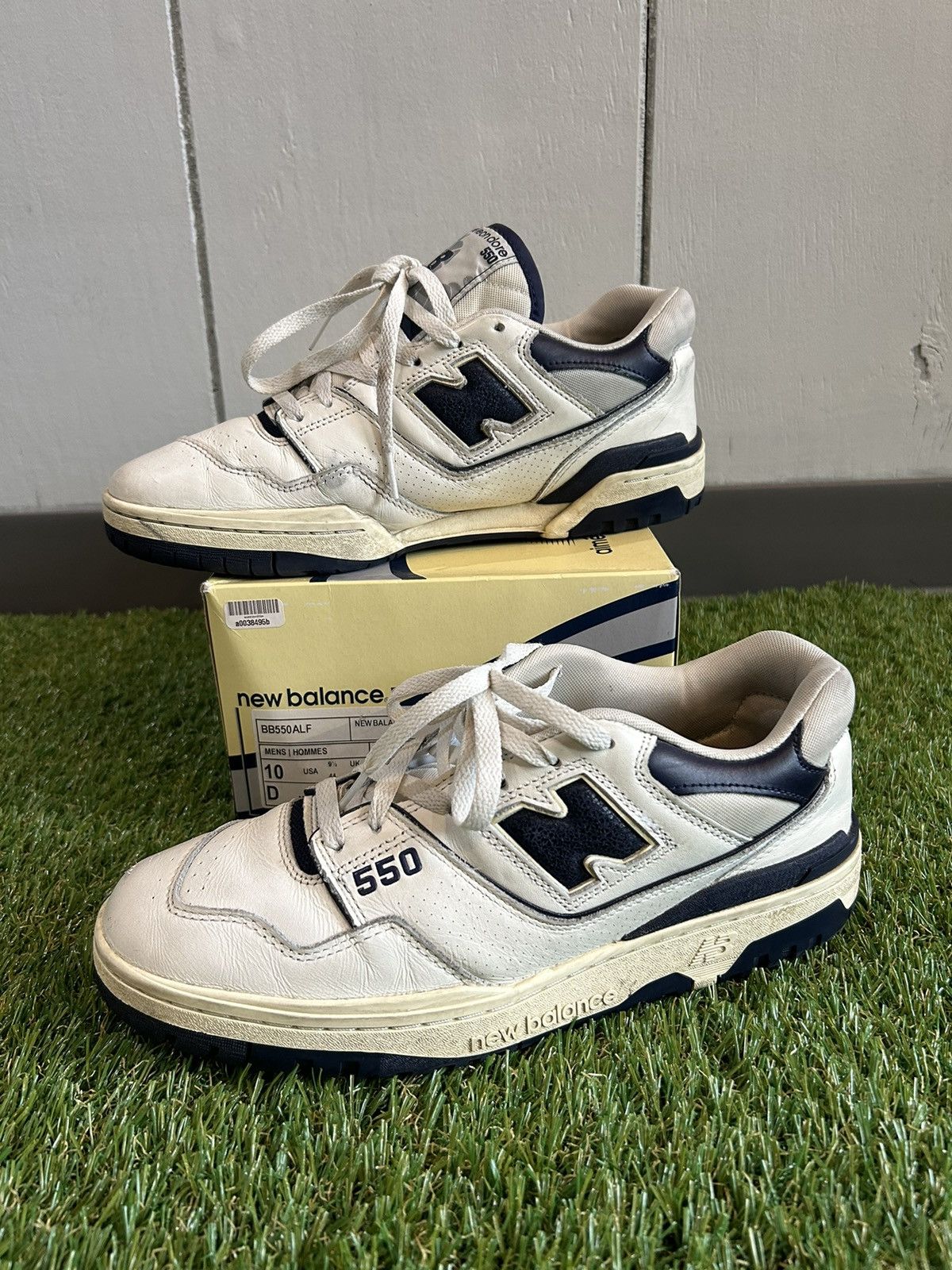 Aime Leon Dore × New Balance × Streetwear New Balance 550 ALD Navy Blue ...