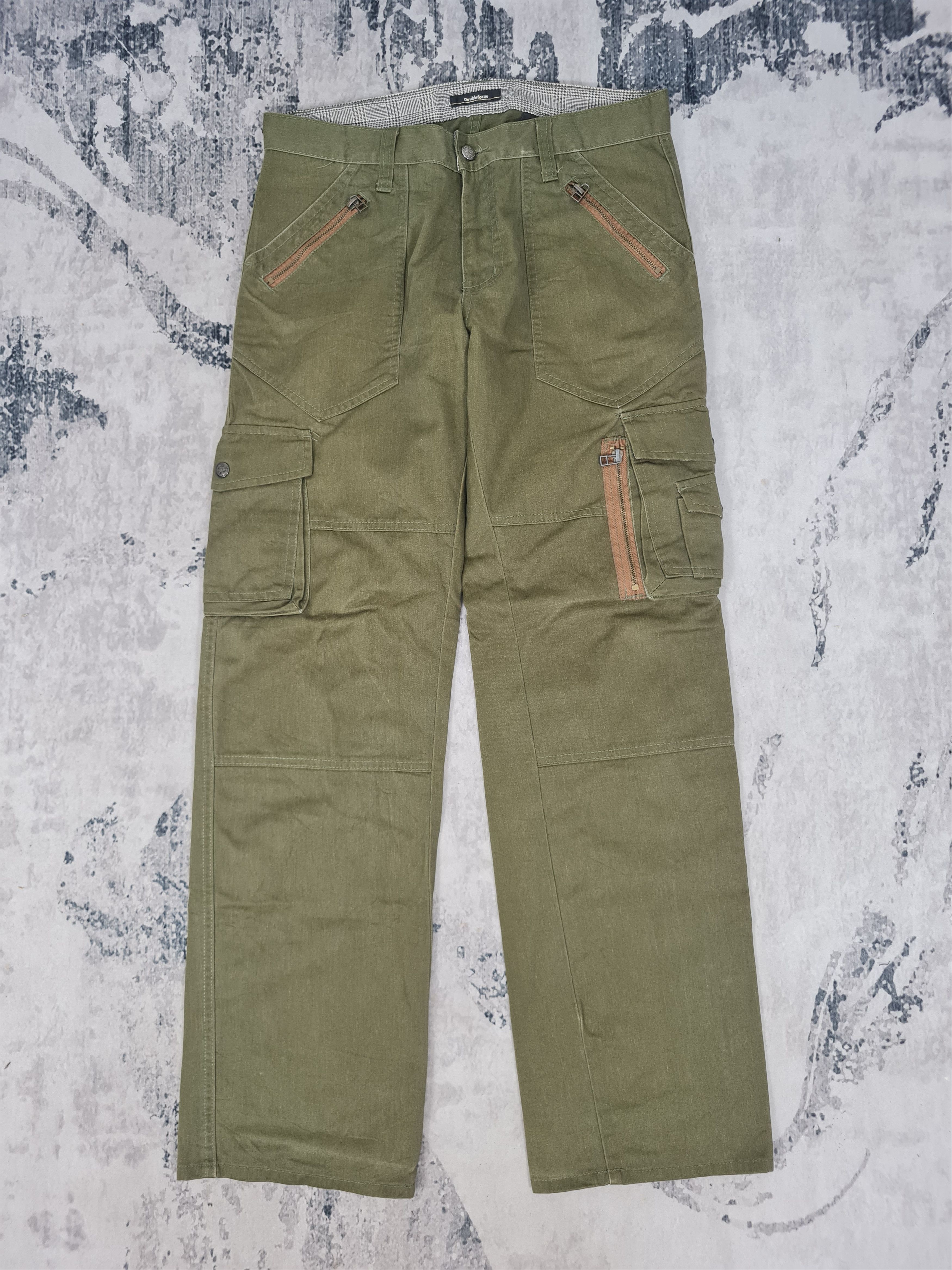 DOUBLEFOCUS Tactical Multi Pockets Punk Pants 33x32 JB0179