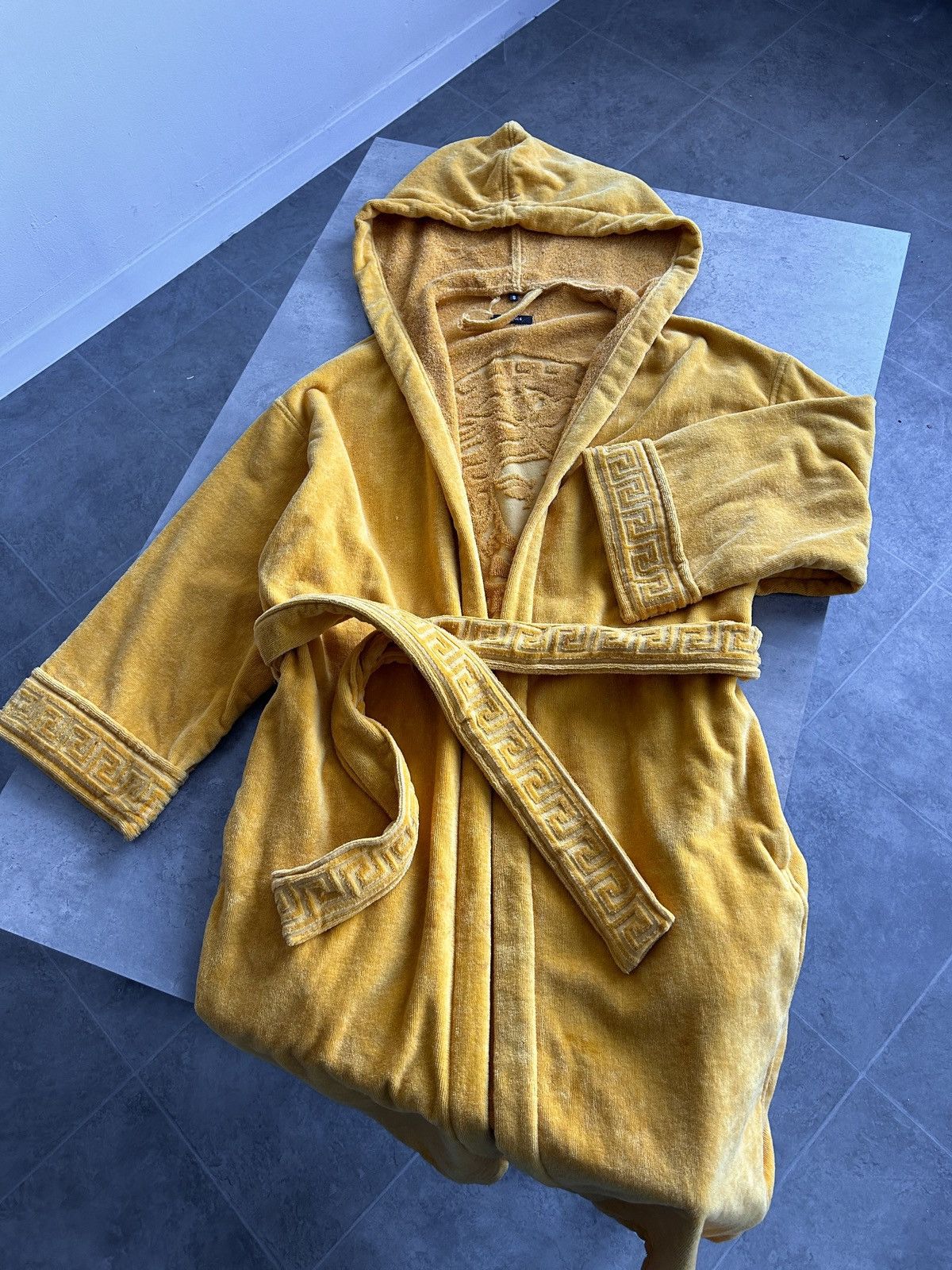 Gianni Versace × Versace GIANNI VERSACE Robe Bathrobe Medusa Unisex ...