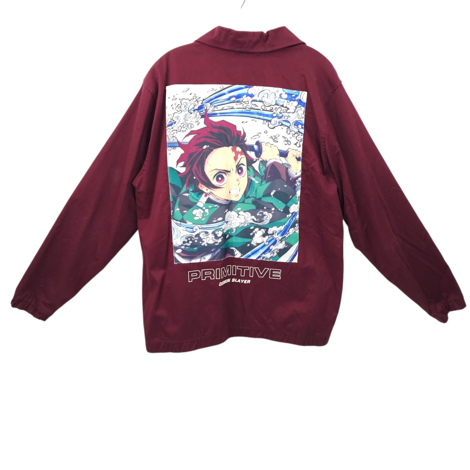Primitive Primitive x Demon Slayer Tanjiro Kamado Utility Jacket L Ful ...