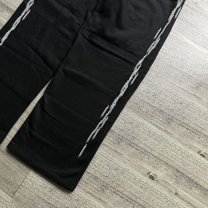 Chrome Hearts Chrome Hearts - Rain Swords Design - Wide Leg sweatpants ...