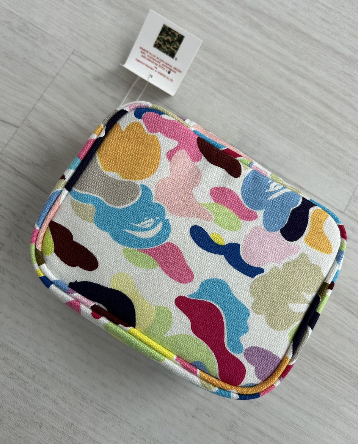 Bape RARE OG A BATHING APE MULTI CAMO POUCH | Grailed