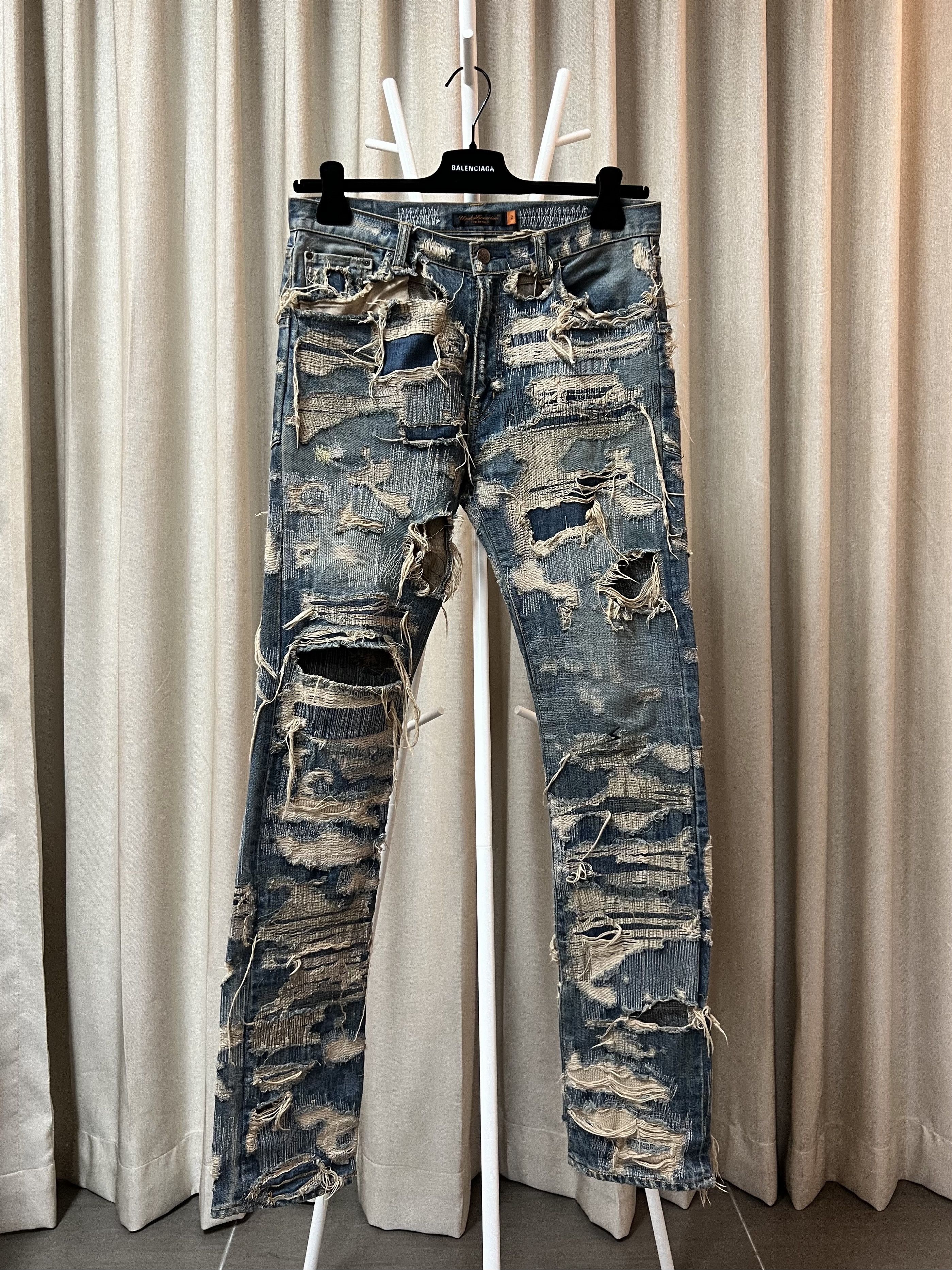 Undercover [MENS 2] 05AW 85 denim indigo | Grailed