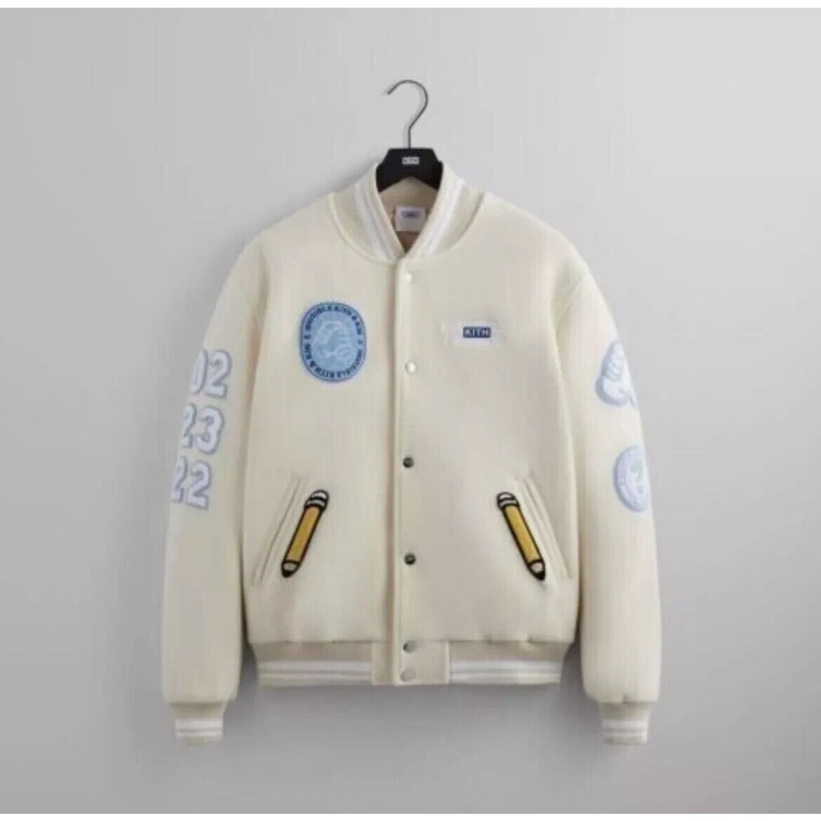 Kith Kith x Invisible Friends Varsity Jacket | Large | New | Grailed