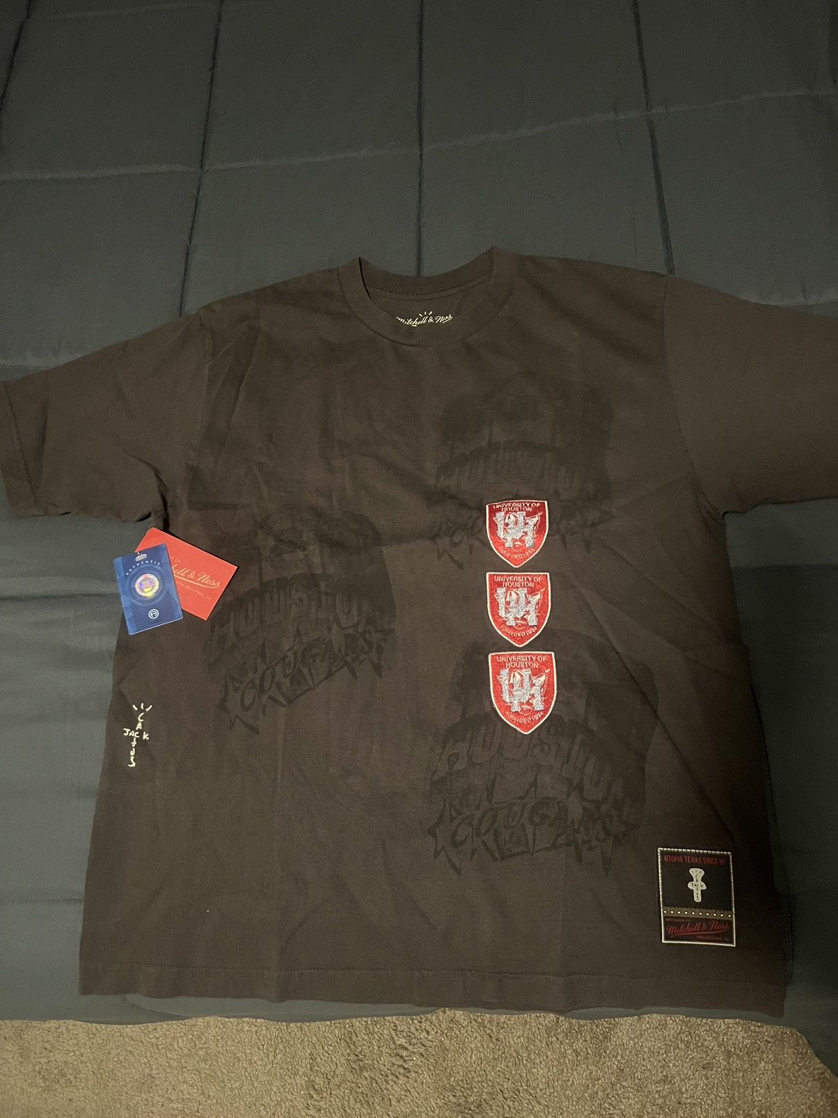 Mitchell & Ness × Travis Scott Travis X Mitchell n Ness Houston | Grailed