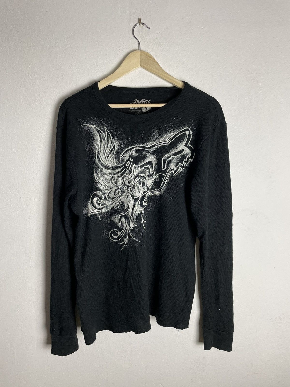 Vintage Vintage Avantgarde opium rock emo alt y2k longsleeve | Grailed