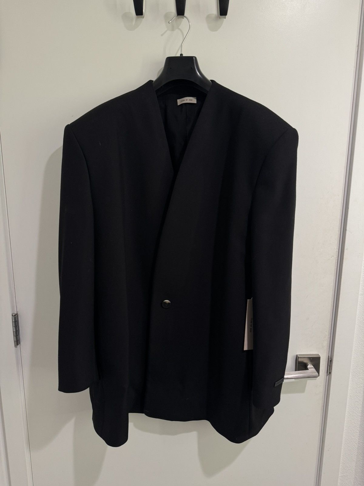 Fear of God Fear of God Lapelless Suit Jacket | Grailed