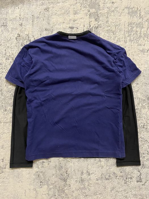 Junya Watanabe AD2001 CDGH Reversible Layered Long sleeve | Grailed