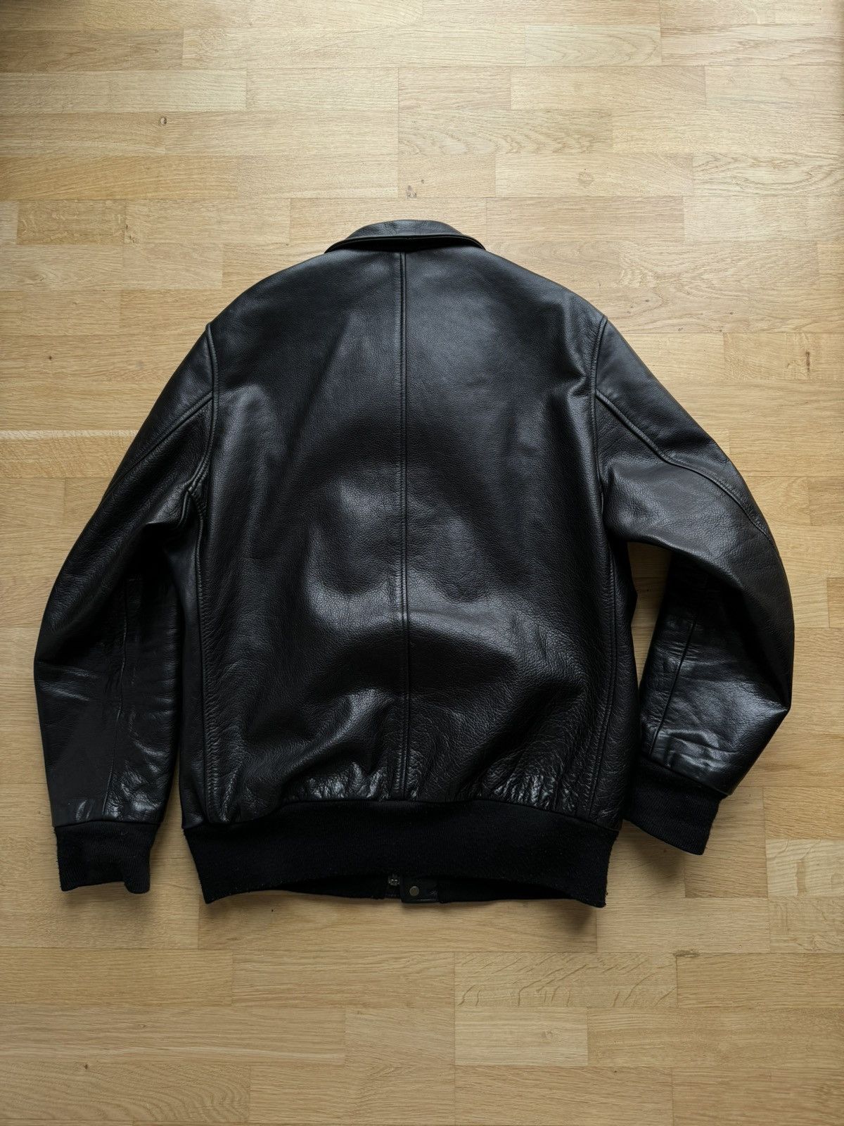 Schott × Supreme Spring / Summer 2015 Leather A-2 with Schott × Supreme Spring / Summer 2015 Leather A-2 with
