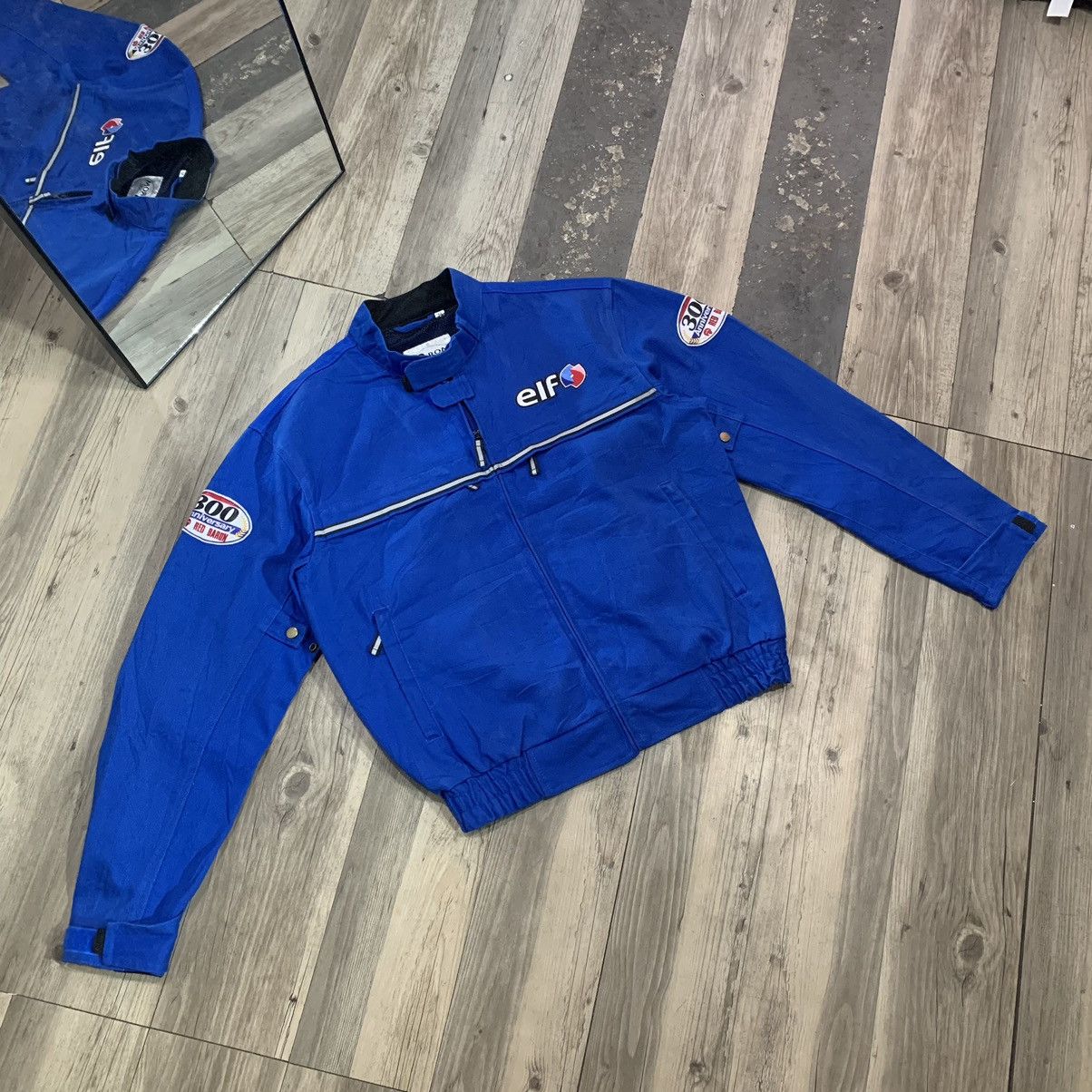 Bomber Jacket × Racing × Vintage Elf Racing Jacket Vintage 500th ...