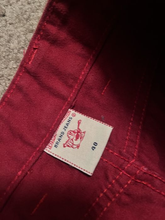 True Religion Red true religion jeans | Grailed