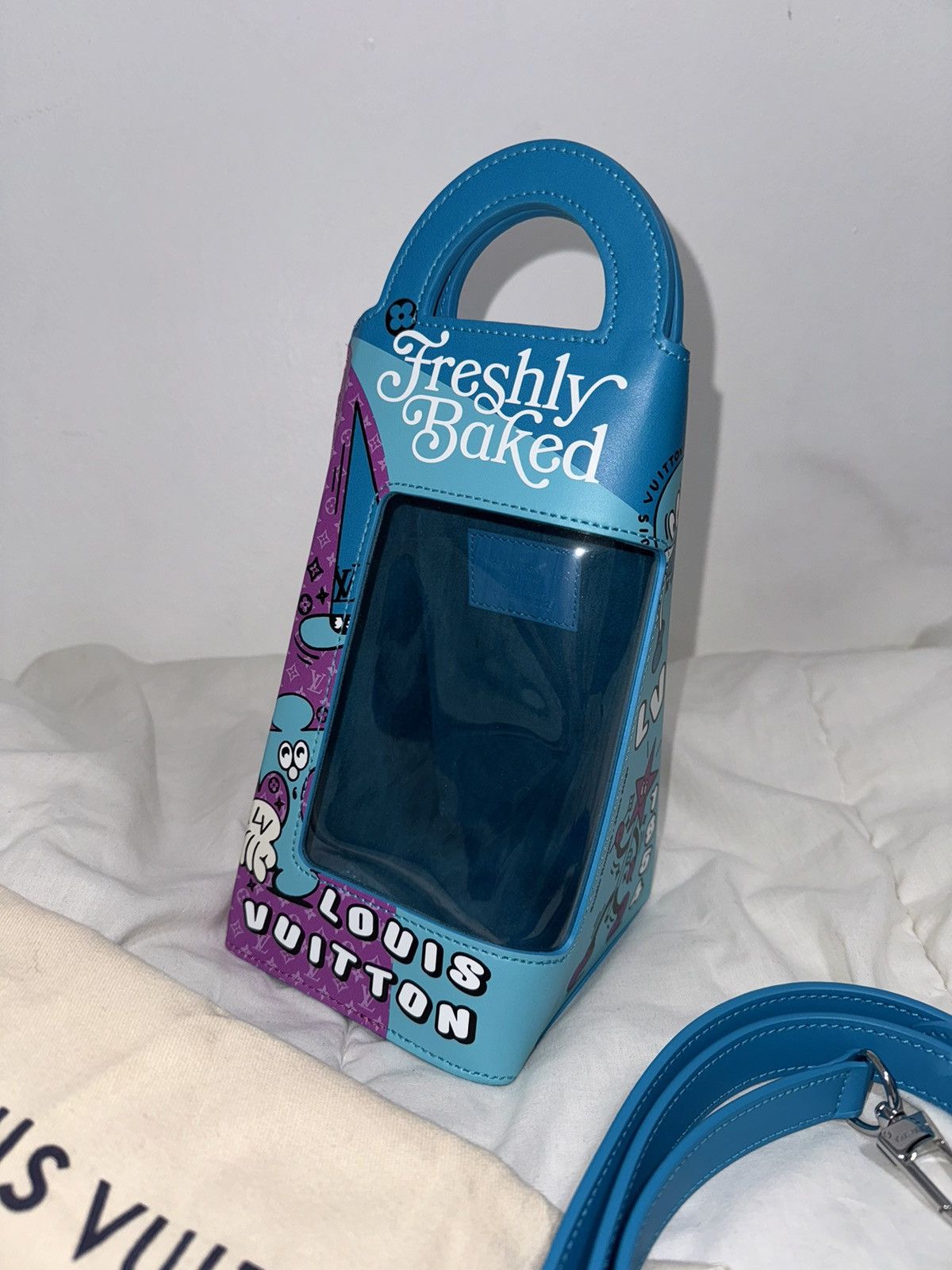 Louis Vuitton Louis Vuitton Monogram Virgil Abloh Sandwich Lunch Bag ...