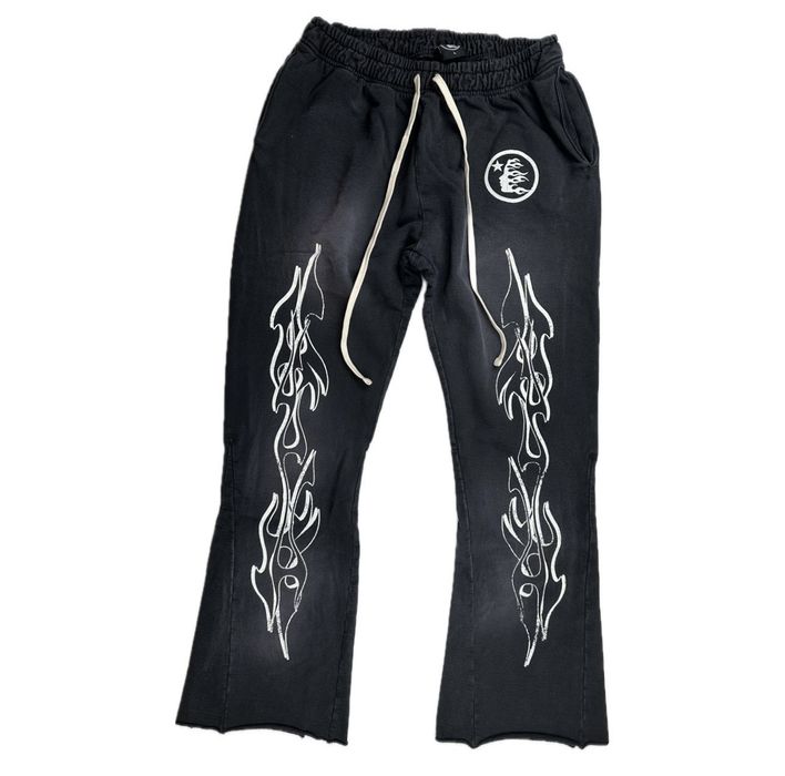 HELLSTAR Hellstar Flare Sweatpants | Grailed