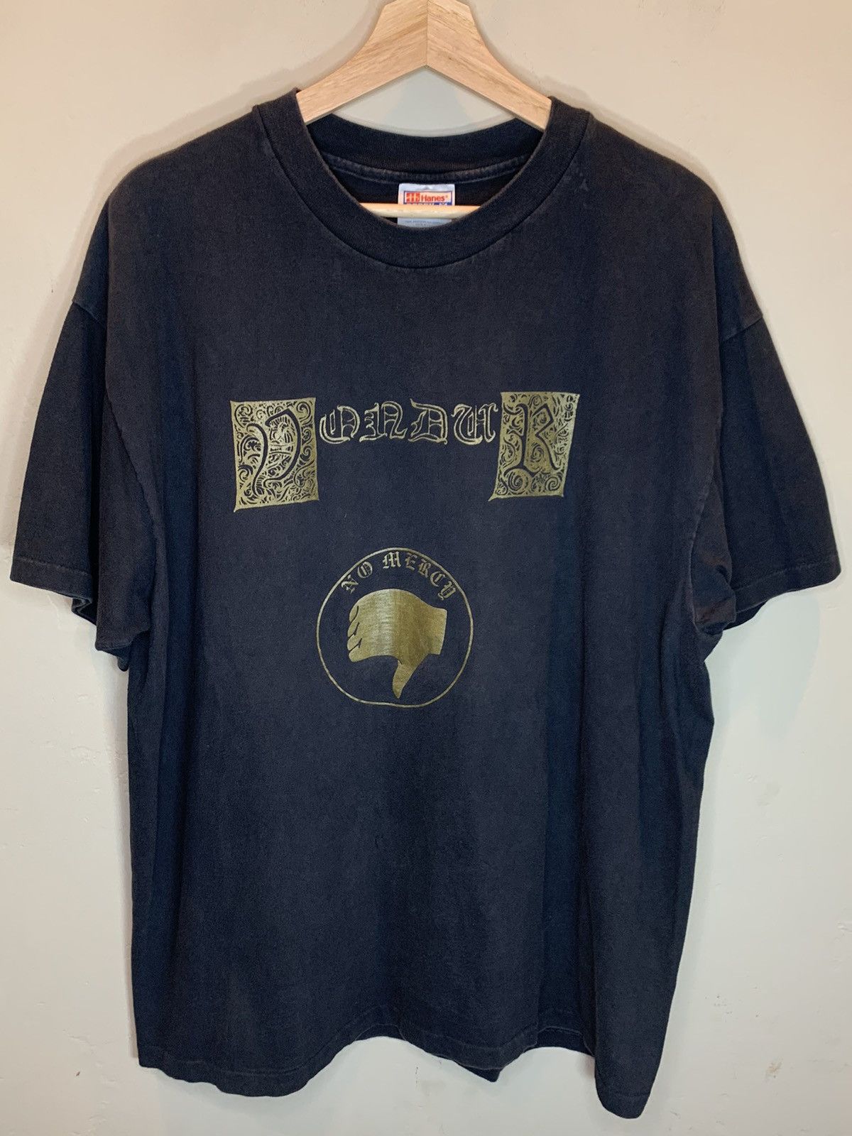 Band Tees RARE* Vintage 90’s Vondur Panzer Legions No Mercy Band Shirt ...