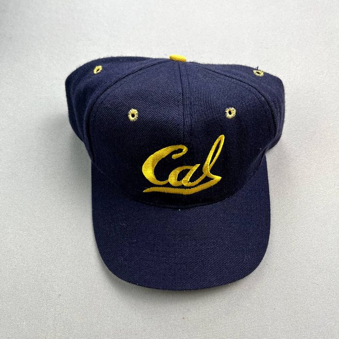 Vintage Vintage Cal Berkeley Hat Cap Snapback Navy Blue University ...