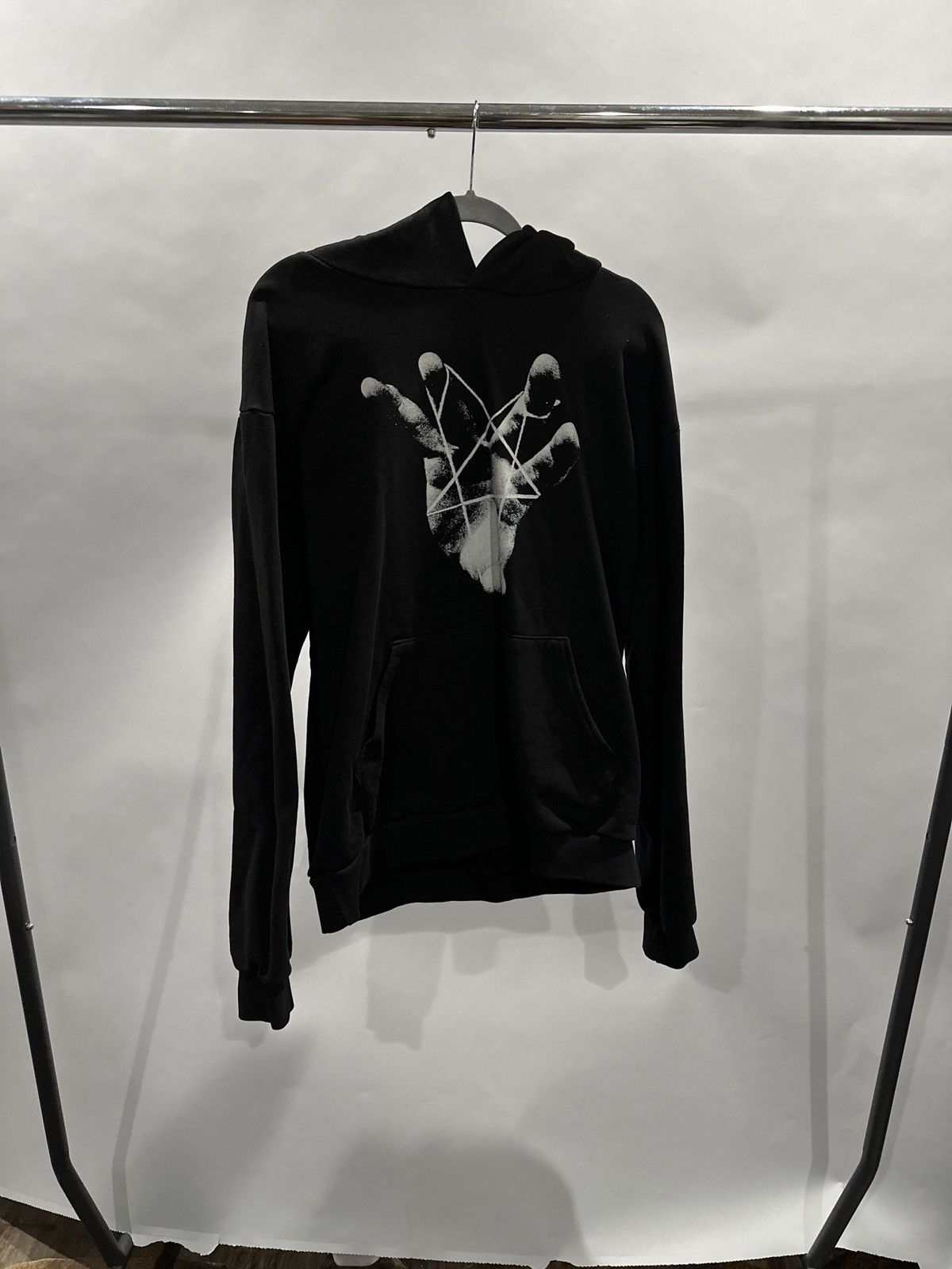 Playboi Carti Playboi Carti Whole Lotta Red Pentagram Hand Hoodie | Grailed