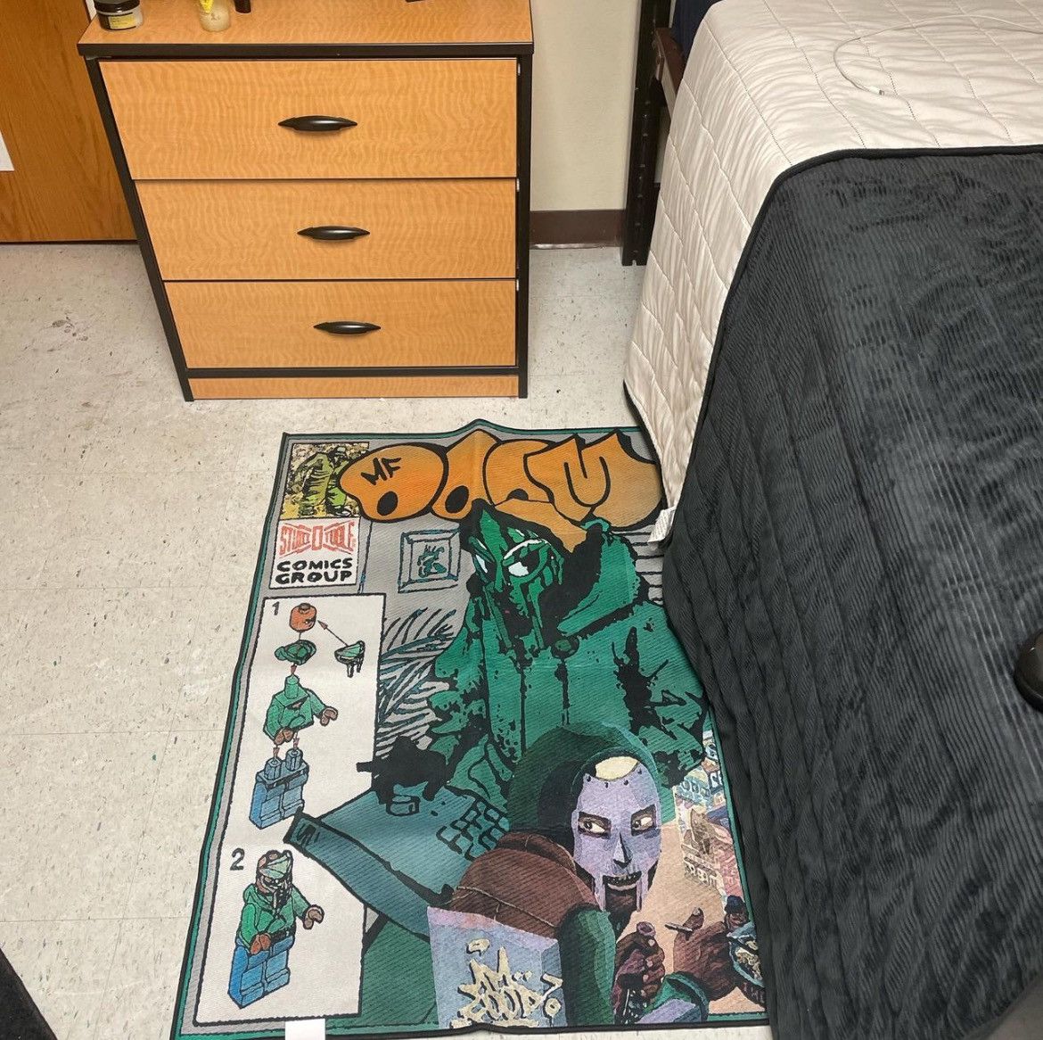MF Doom MF DOOM RUG | Grailed