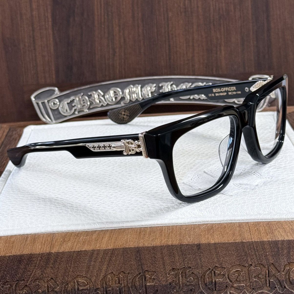 Chrome Hearts Chrome Hearts Box Officer Glasses | Grailed