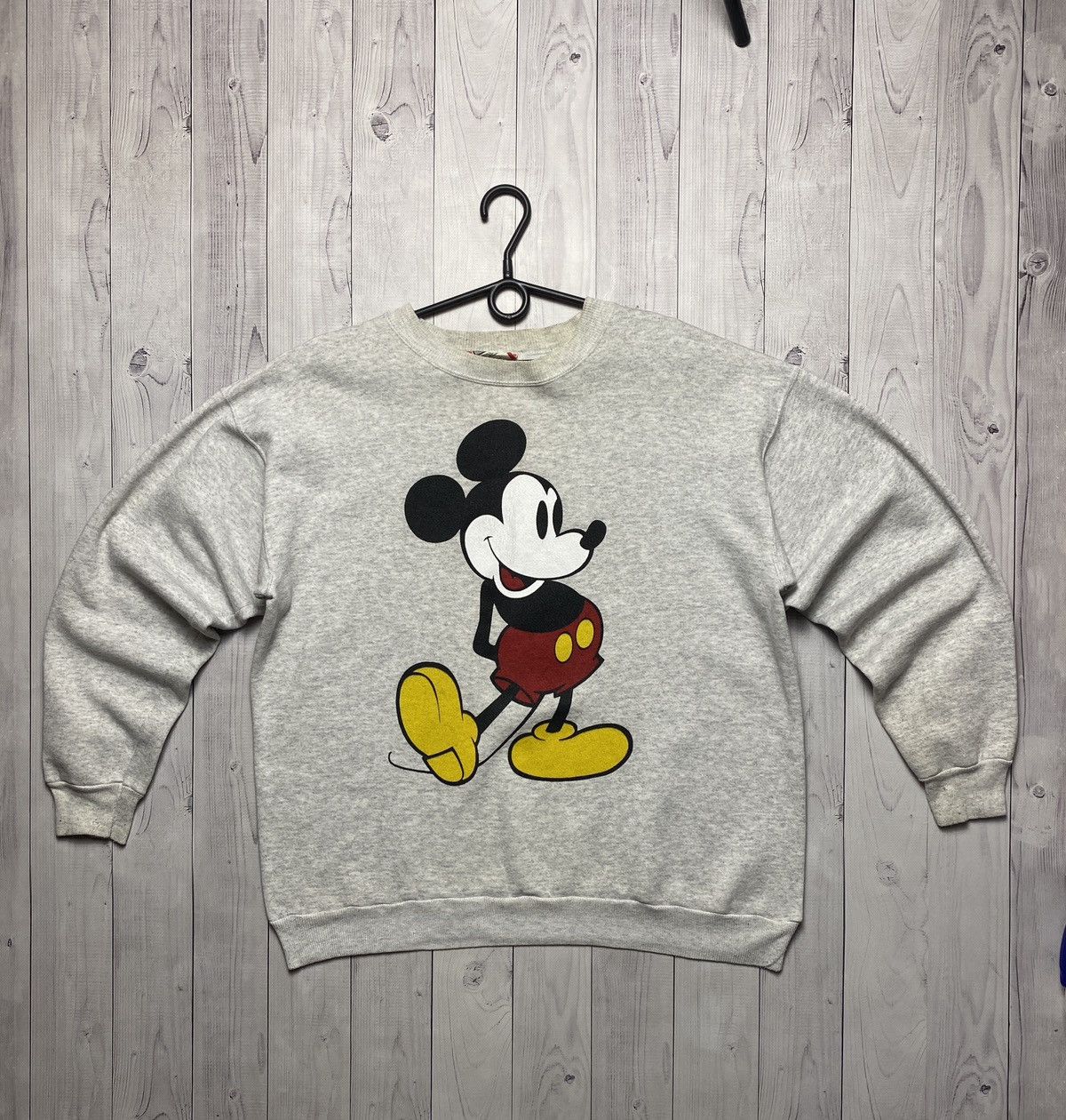 Disney × Made In Usa × Vintage Mickey Mouse Vintage USA Sweatshirt ...
