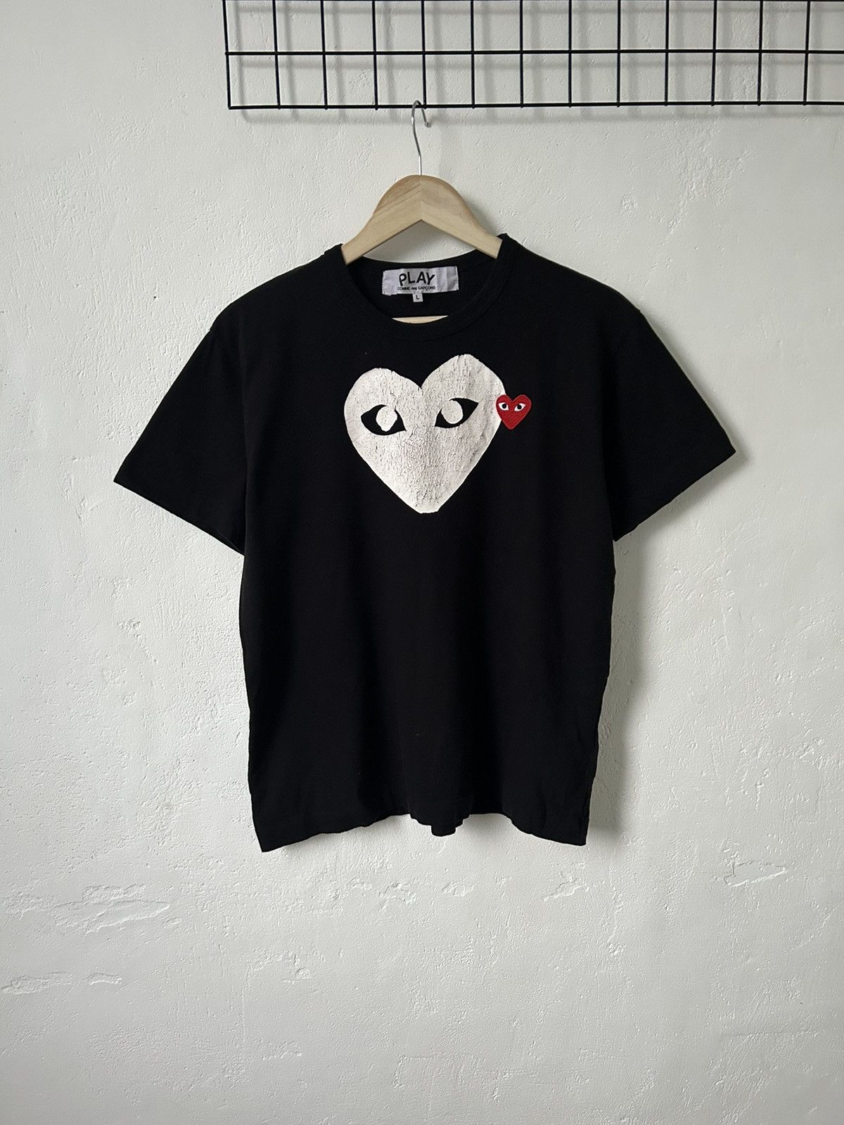 CDG CDG CDG Comme des Garcons CDG T-SHIRT (BLACK) | Grailed