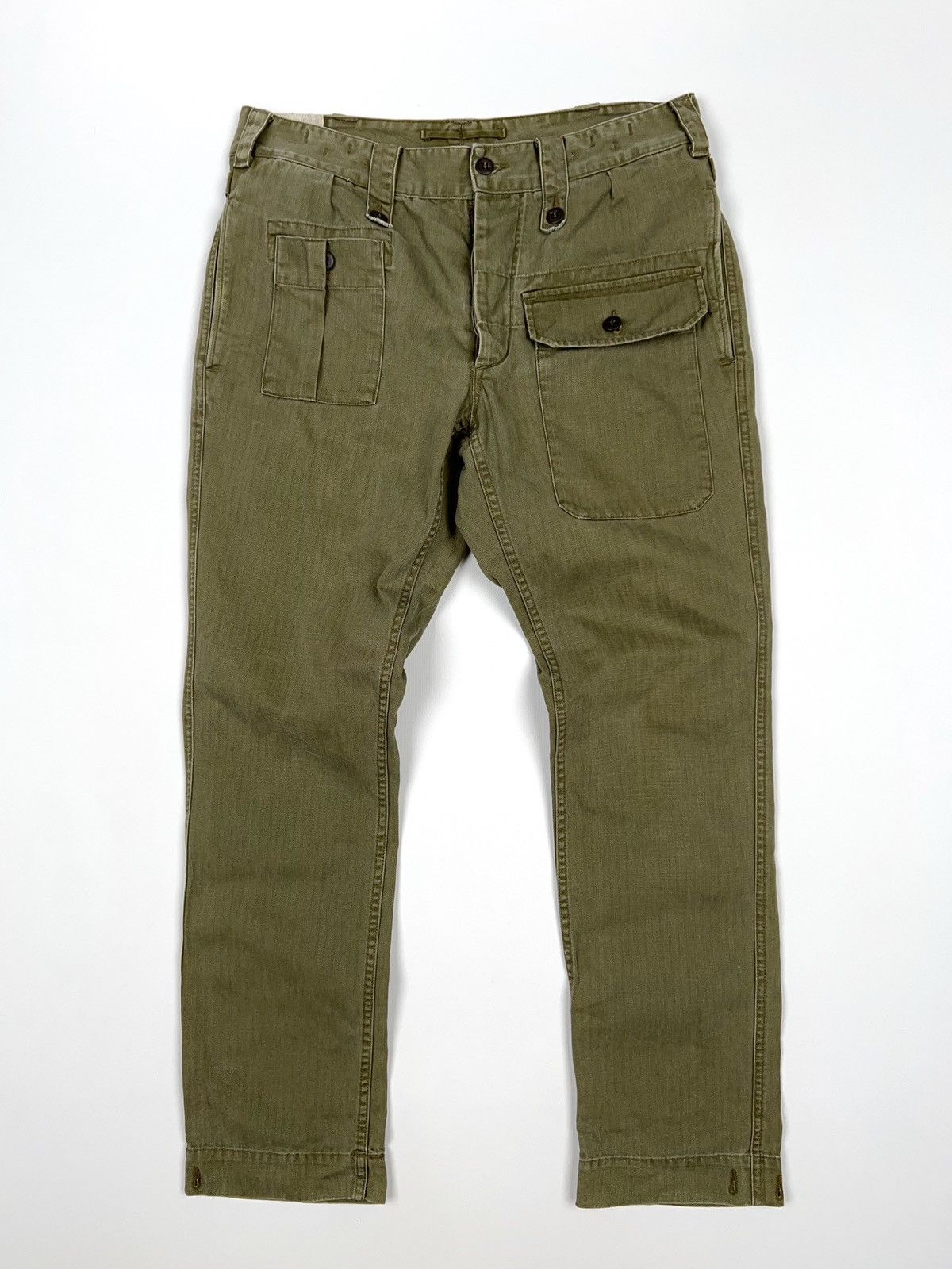 Polo Ralph Lauren Polo Ralph Lauren Military Cargo Vintage Combat Pants Battle | Grailed