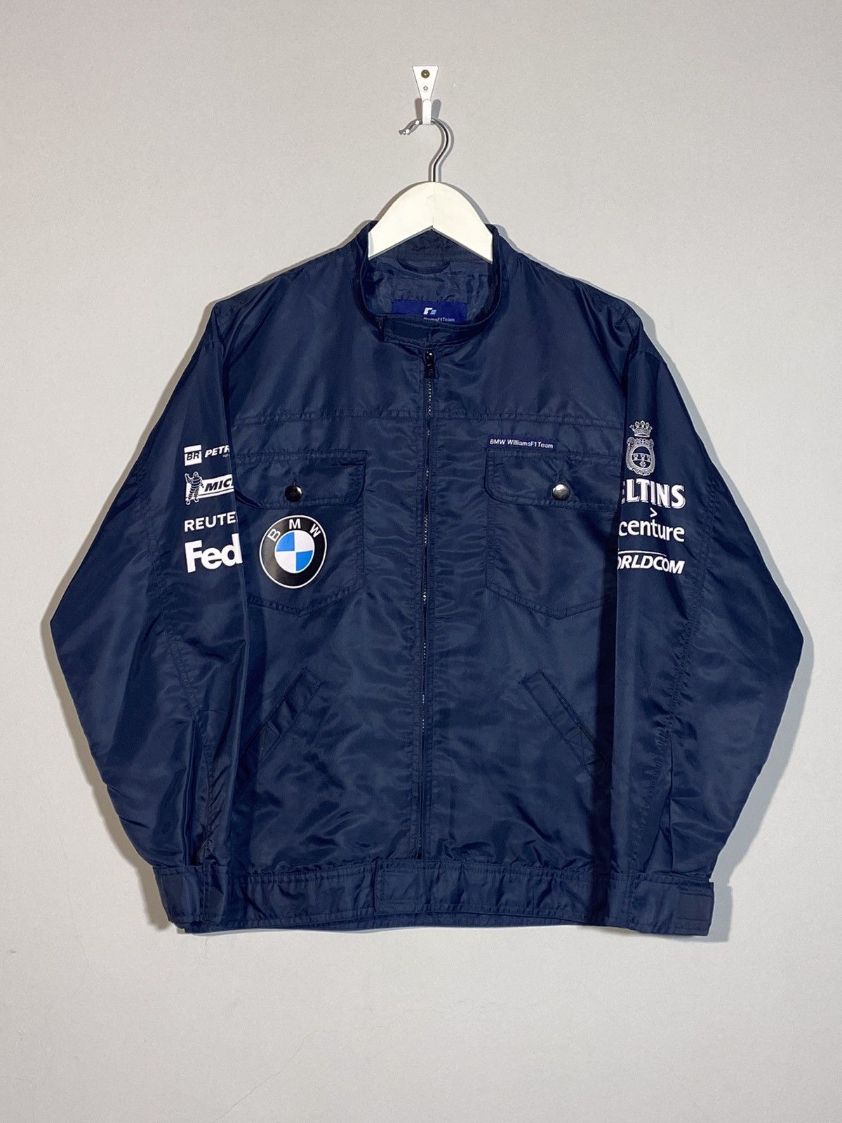 Racing × Streetwear × Vintage Vintage BMW 2000 hype y2k racing jacket ...