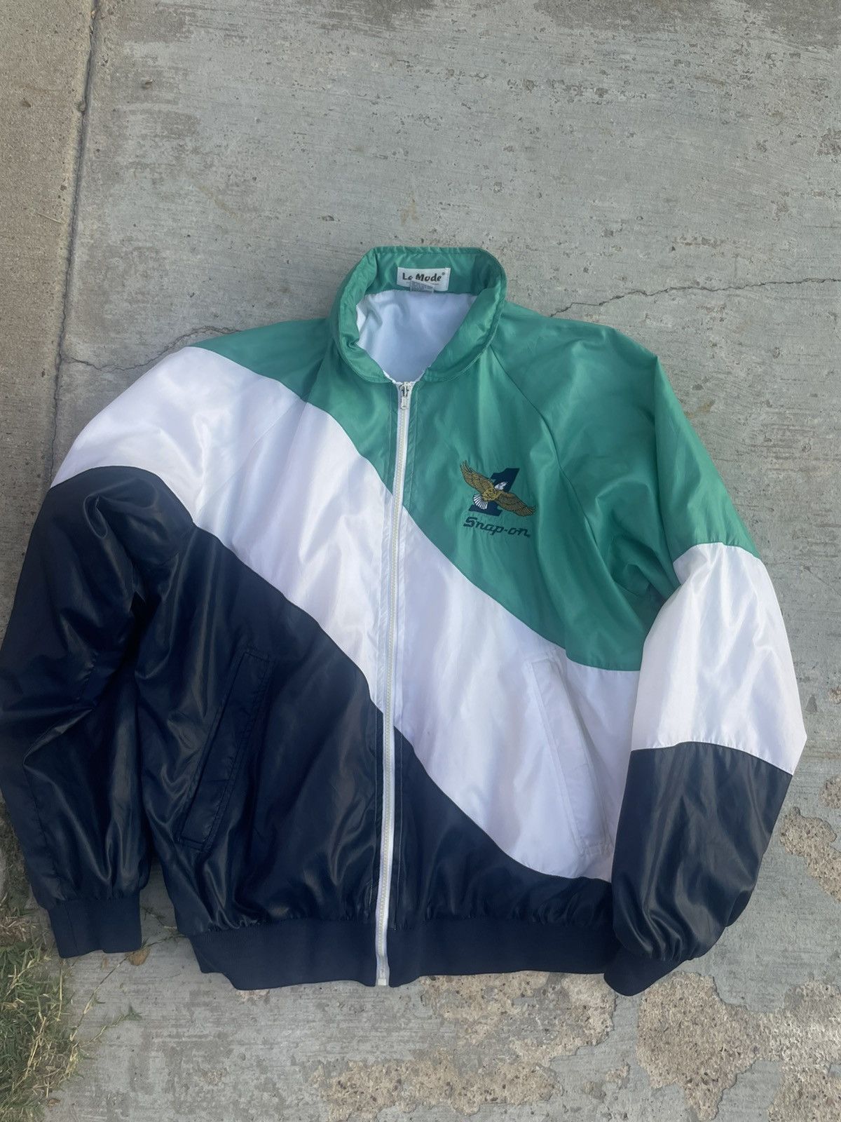 Vintage 90s Retro Snap-On Racing Windbreaker | Grailed