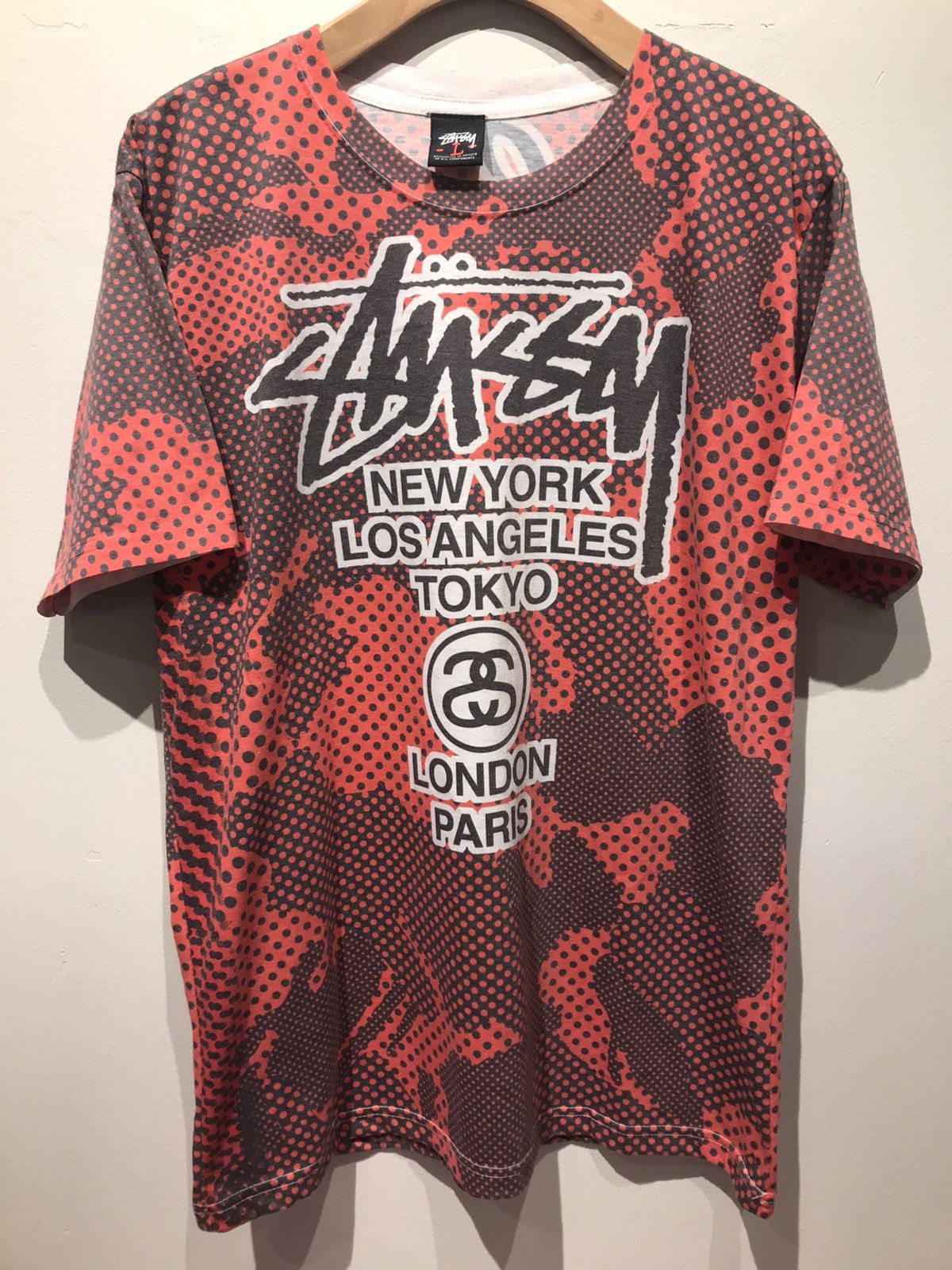 Streetwear × Stussy × Vintage 2000 vintage retro stussy world tour ...