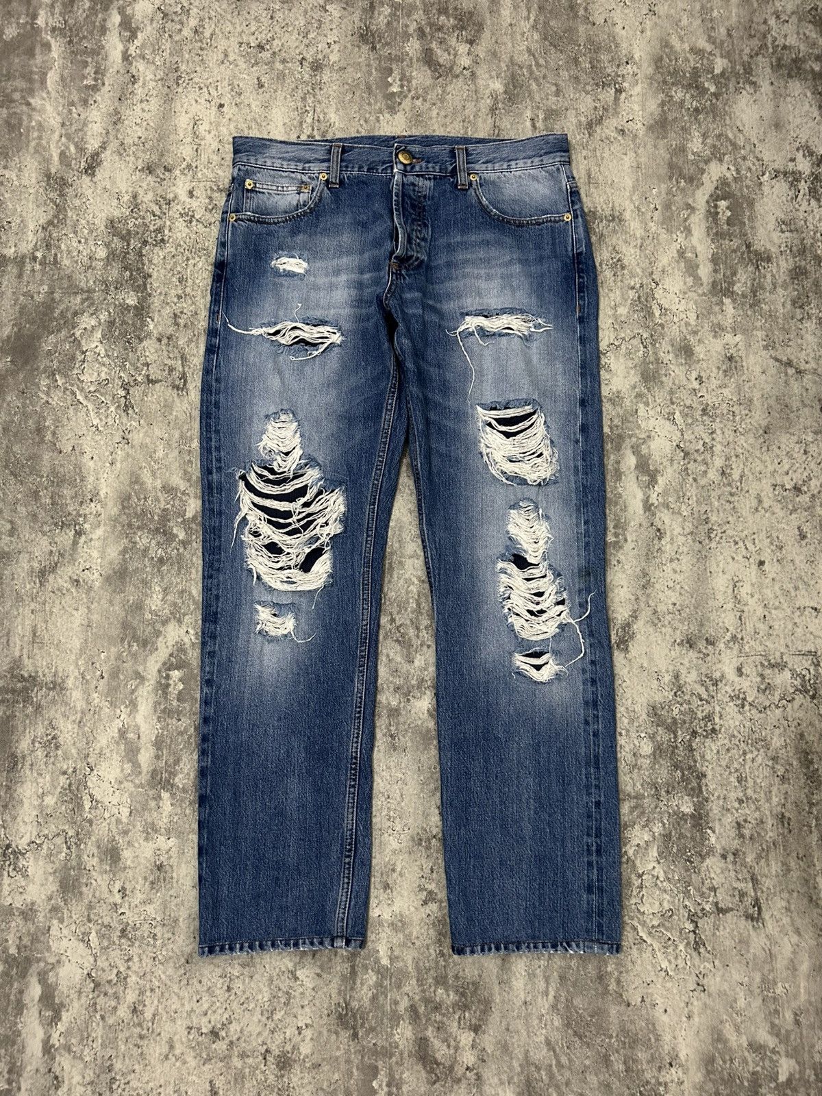 Alexander McQueen × Distressed Denim × Streetwear Alexander MQueen ...