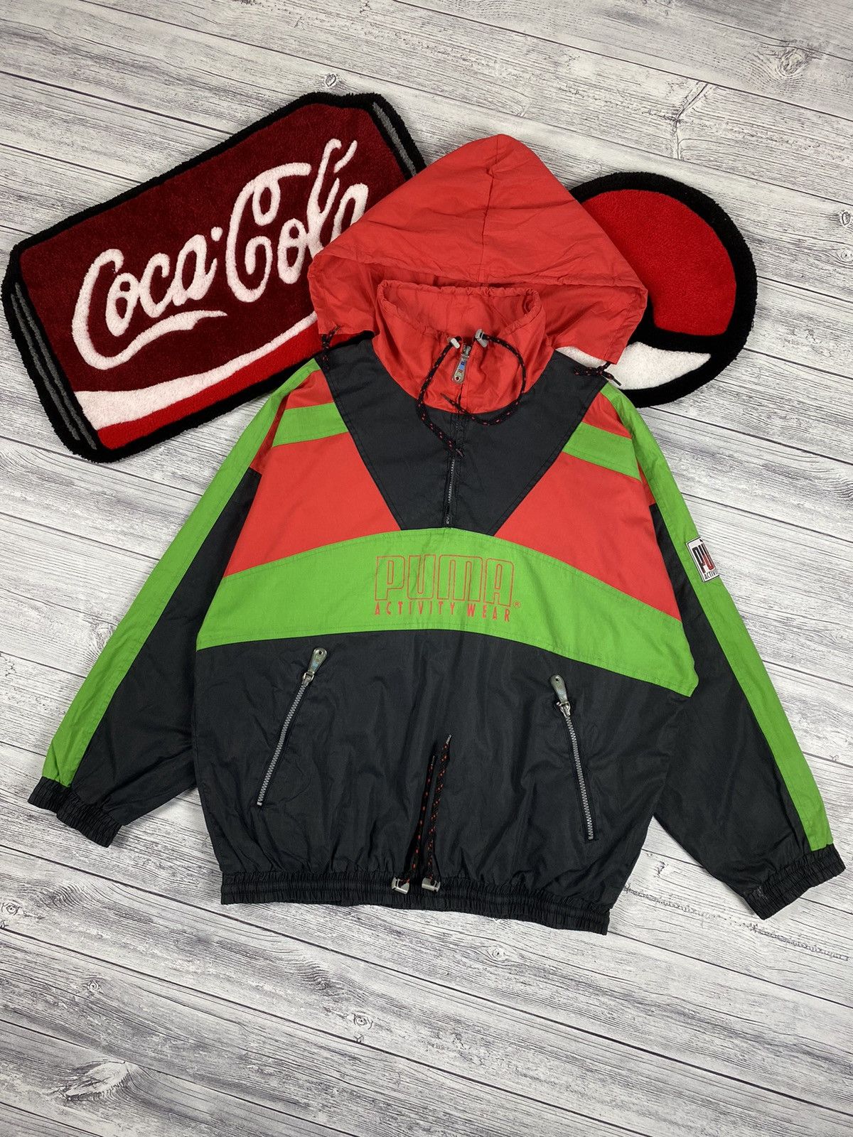 Vintage Vintage Puma Activity Wear light jacket anorak | Grailed