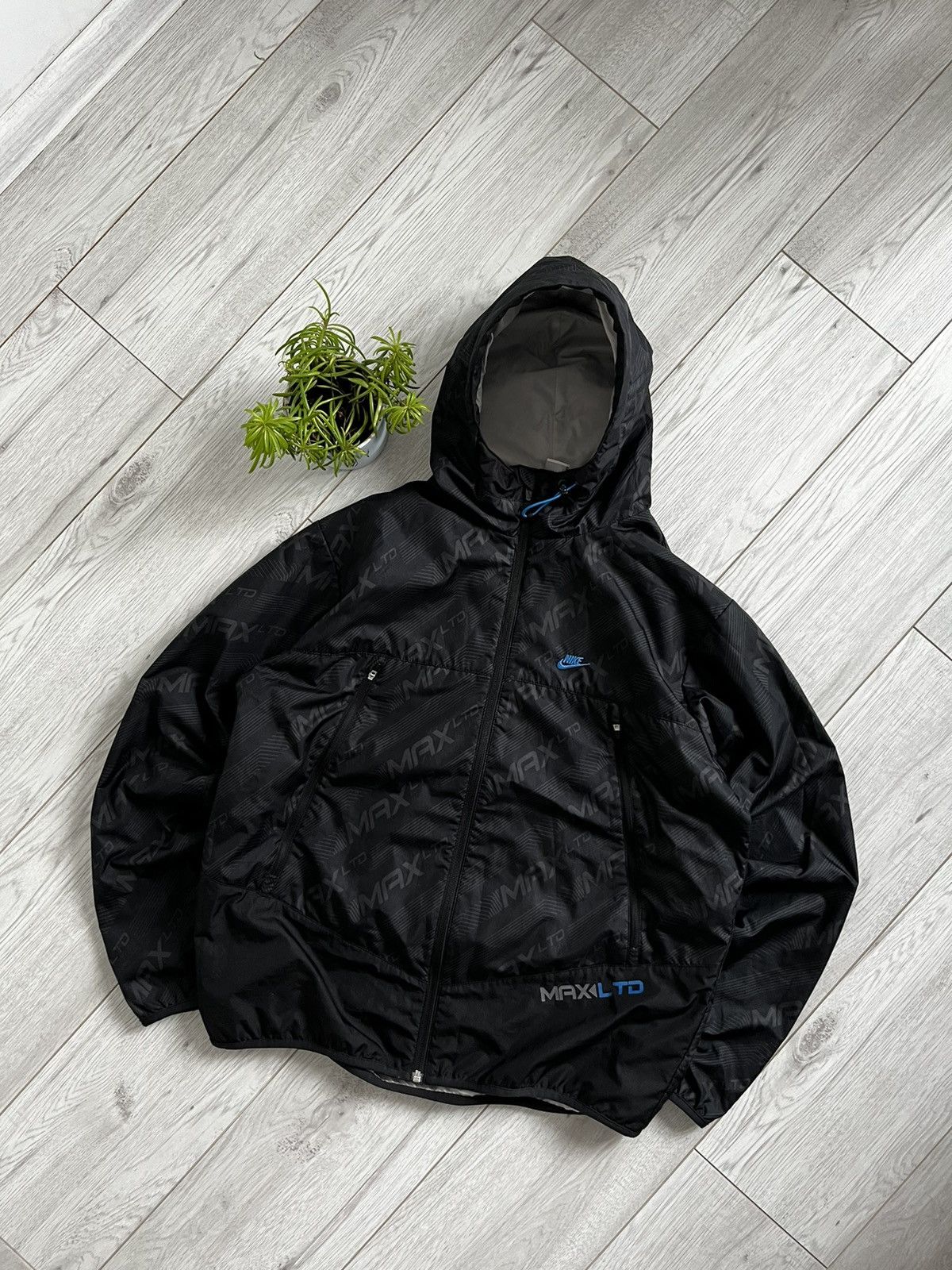 Nike × Streetwear × Vintage Jacket Nike Vintage Streetwear Outdoor Drip ...