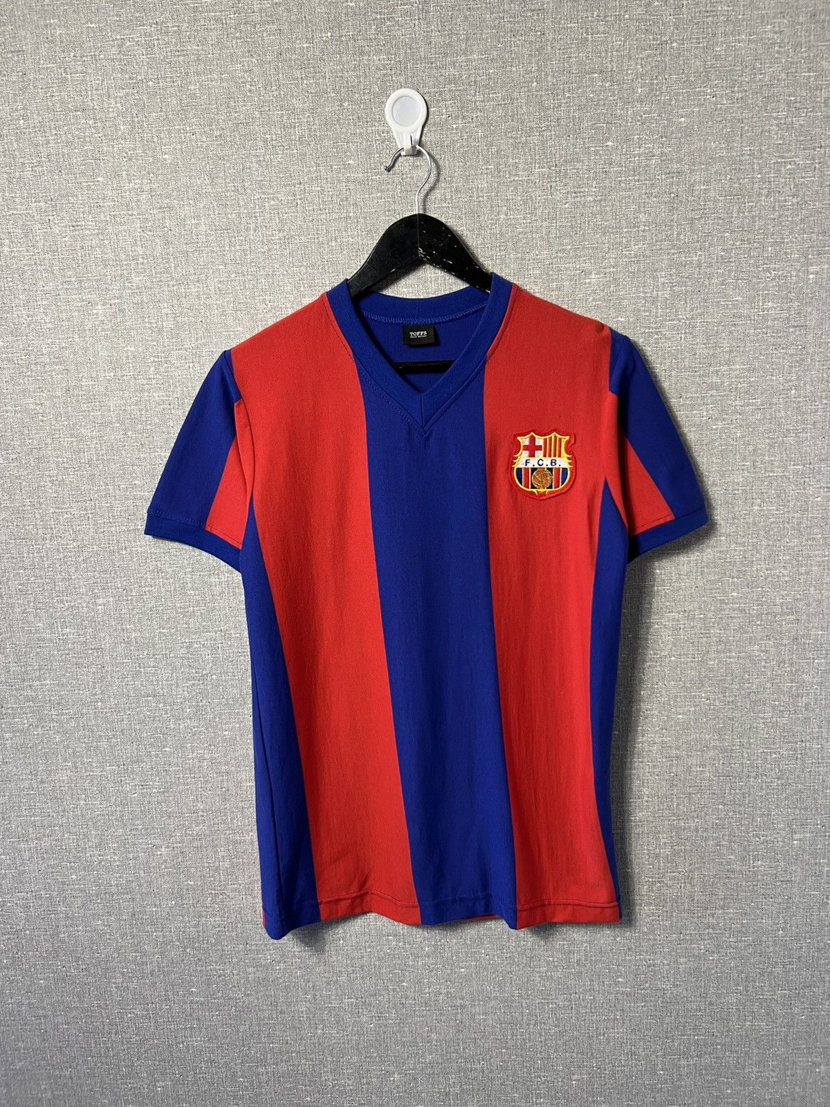 F.C. Barcelona × Soccer Jersey × Toffs Toffs Barcelona 1970s Home Retro ...