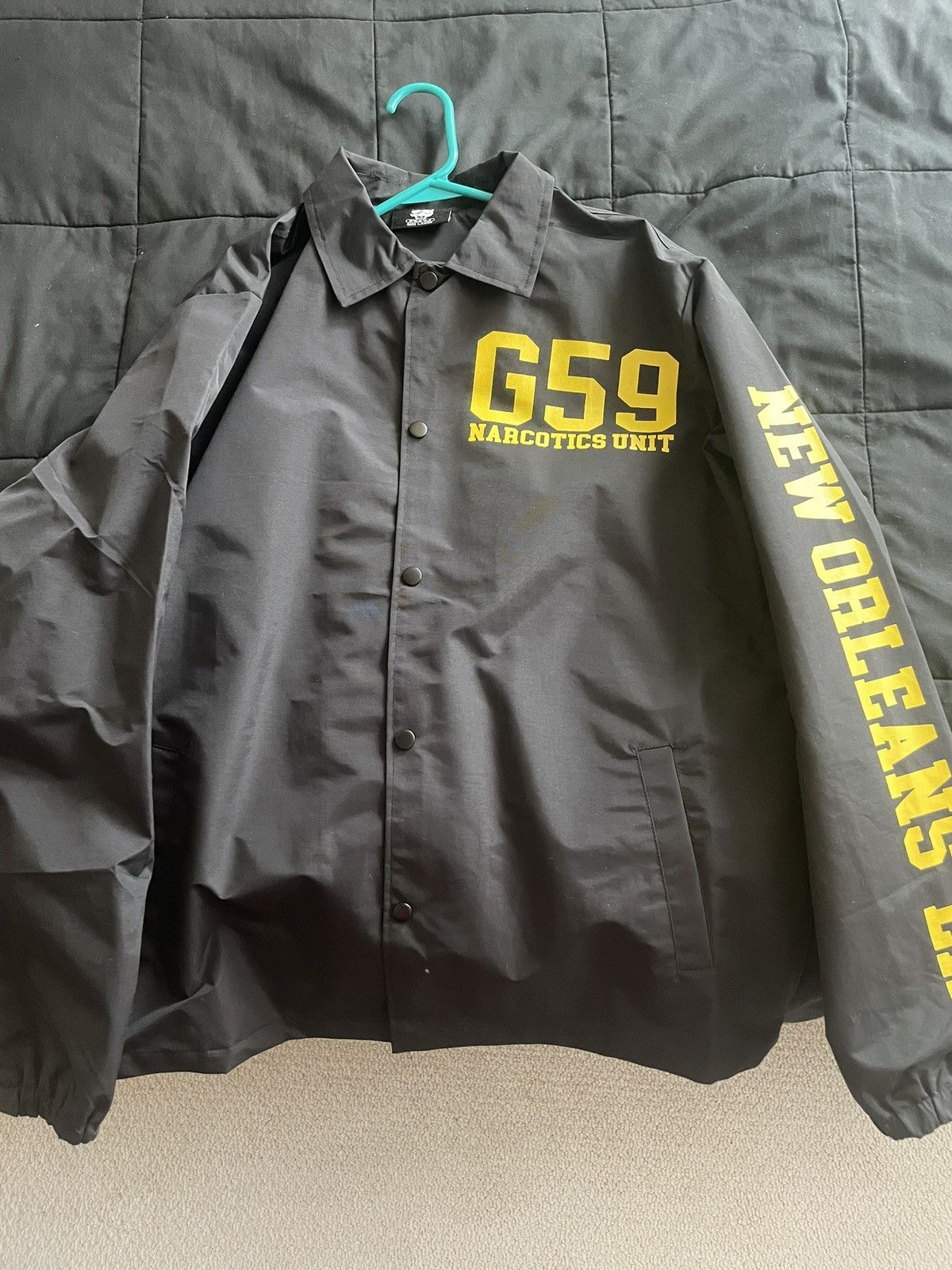 Streetwear G59 Narcotics unit jacket | Grailed