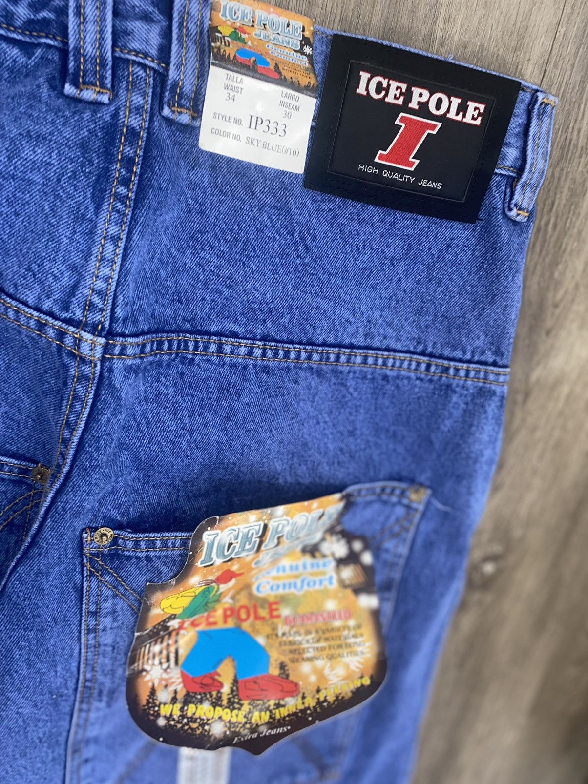 Vintage Vintage Ice Pole Jnco Dragon Wide Leg Rave Baggy Jeans | Grailed