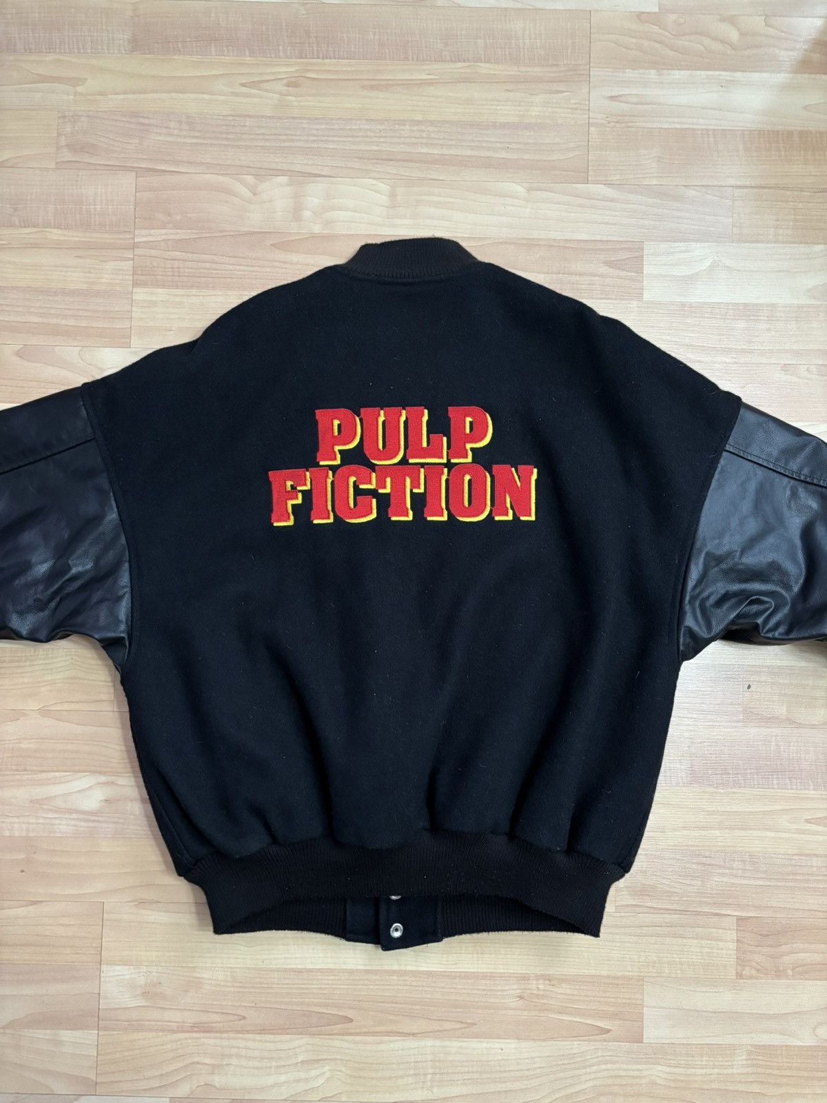 Vintage Vintage Pulp Fiction Casting Wool Varsity Movie Jacket | Grailed