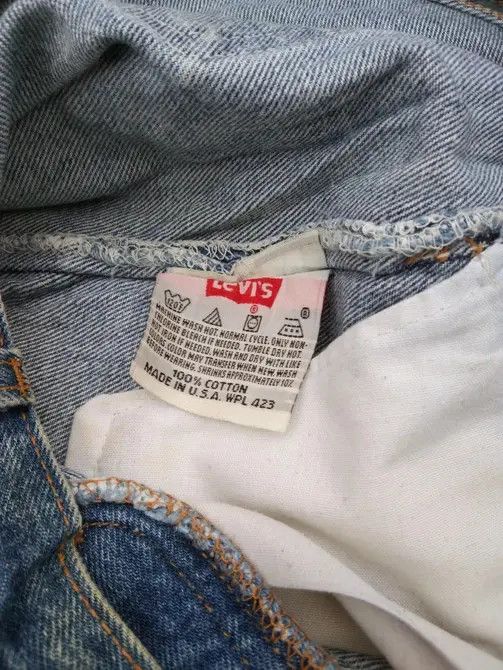 Levi's × Streetwear × Vintage 90s Vintage Levi's 501 Made In USA Distressed Jeans 34x30 | Grailed