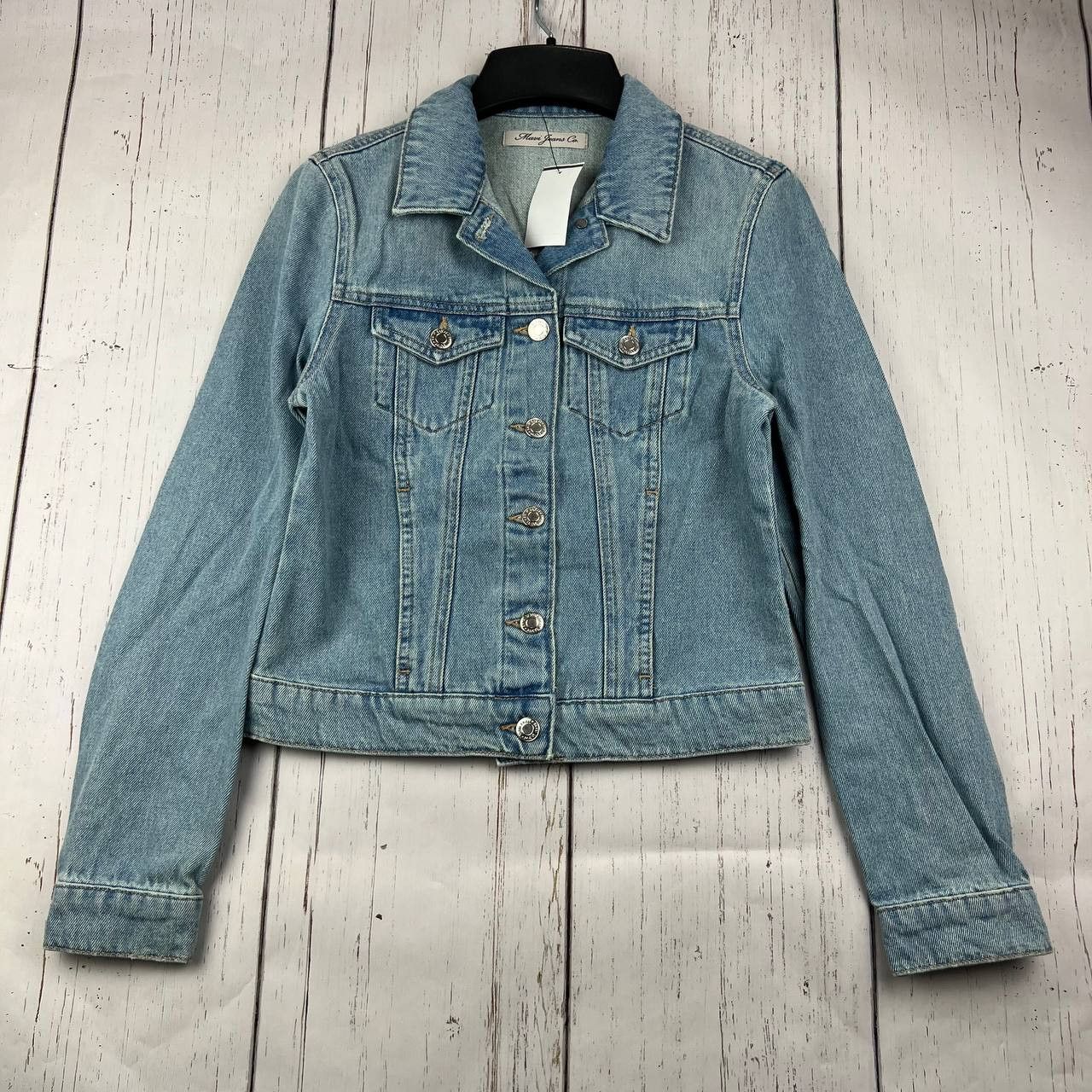 Mavi Mavi Small Cropped FIt Stretchable Denim Jeans Jacket Women | Grailed