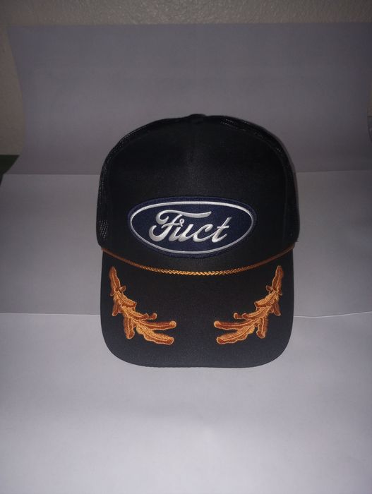 Fuct FUCT LOGO TRUCKER HAT | Grailed