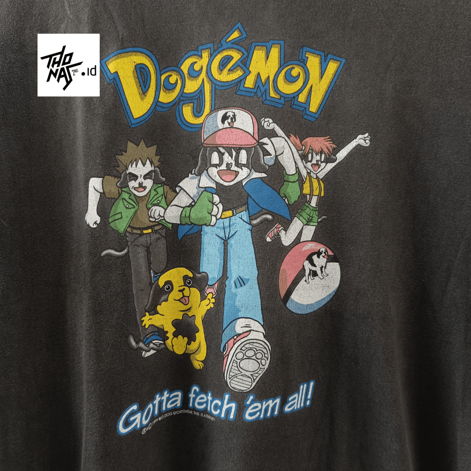 Anime 90s Dogemon Big Dogs Pokemon Parody Anime Manga | Grailed