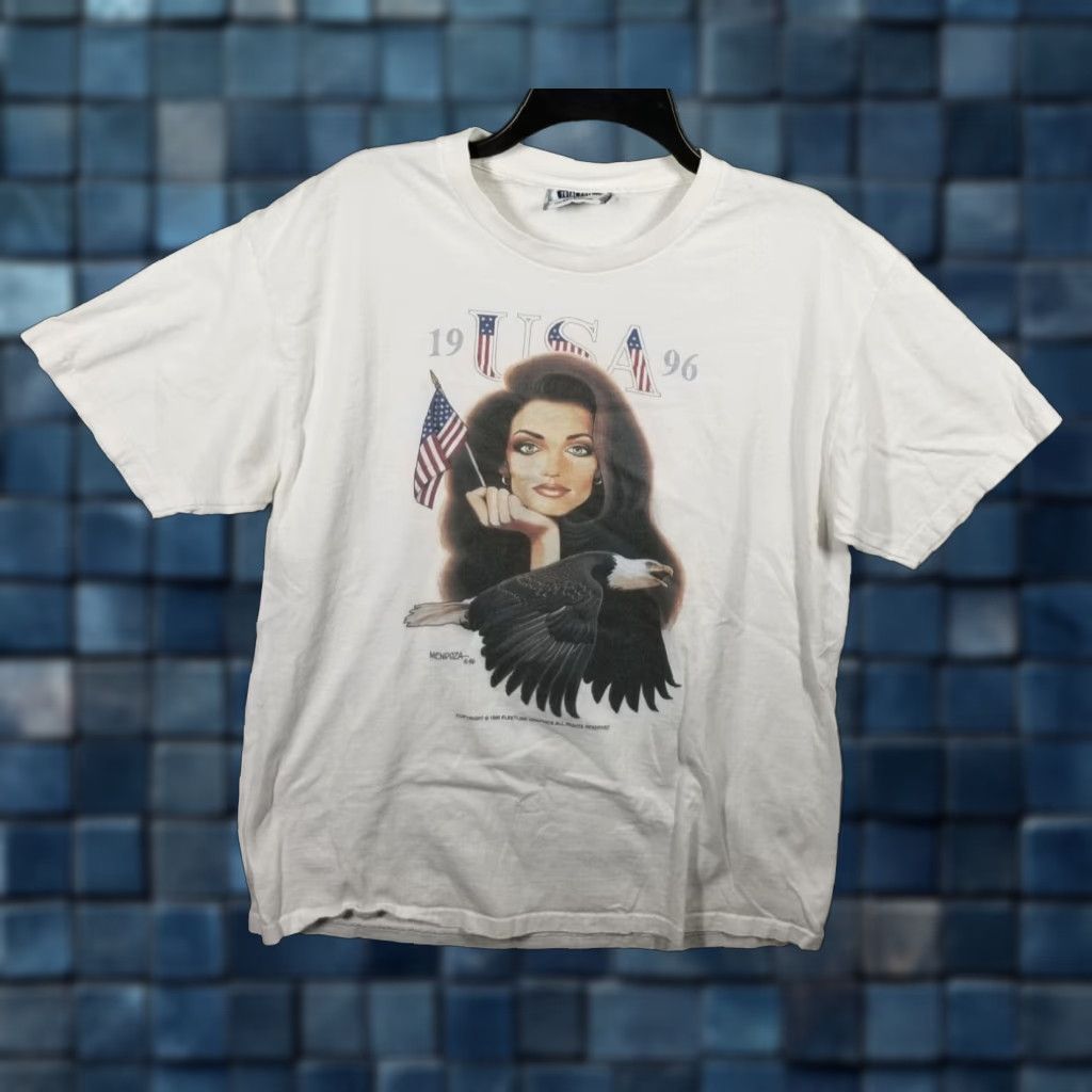 Lee Miss American USA Pageant Mens Large L T Shirt Vintage 1996 Ali ...