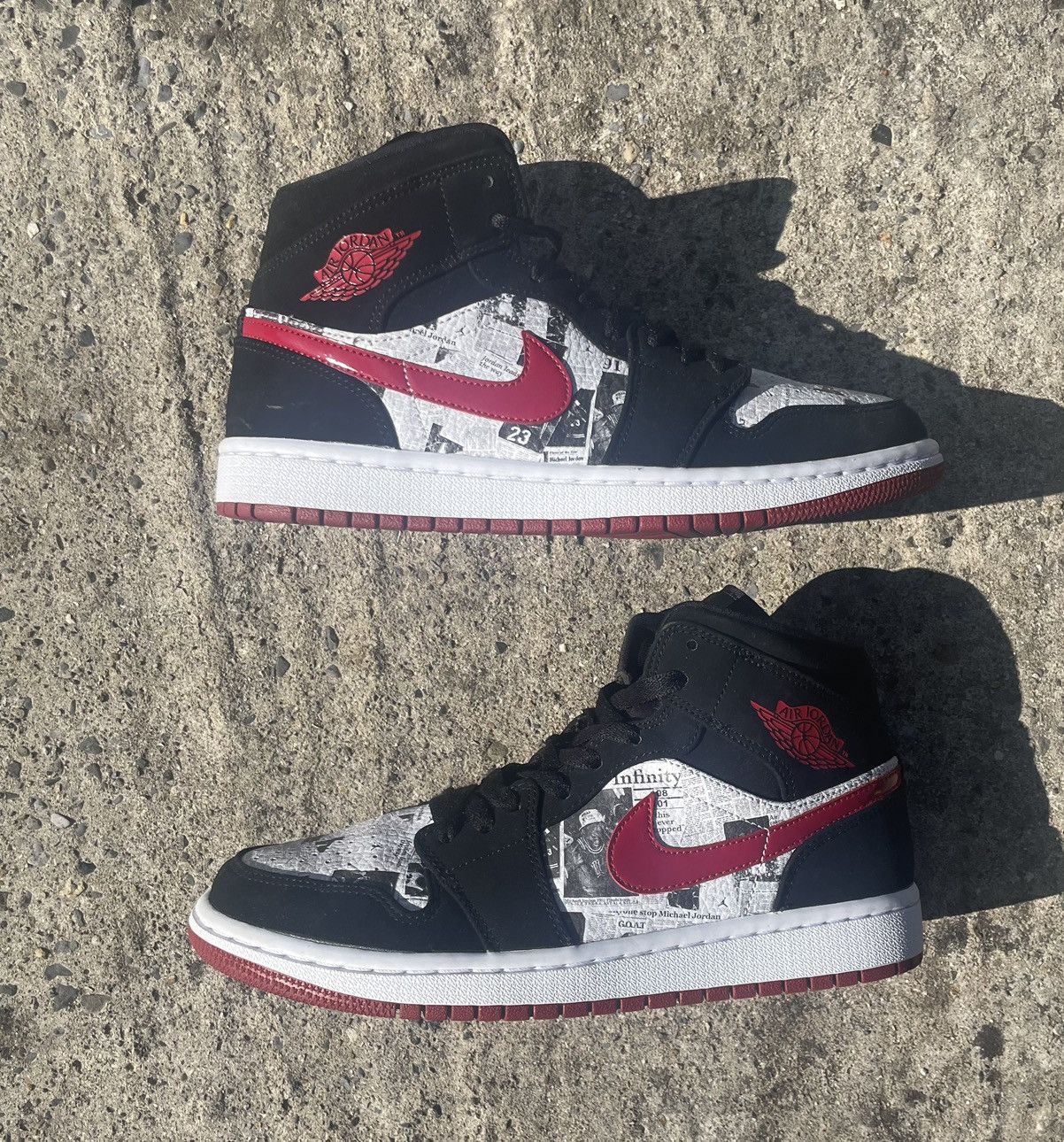 Nike Air Jordan 1 “Newspaper” | Grailed